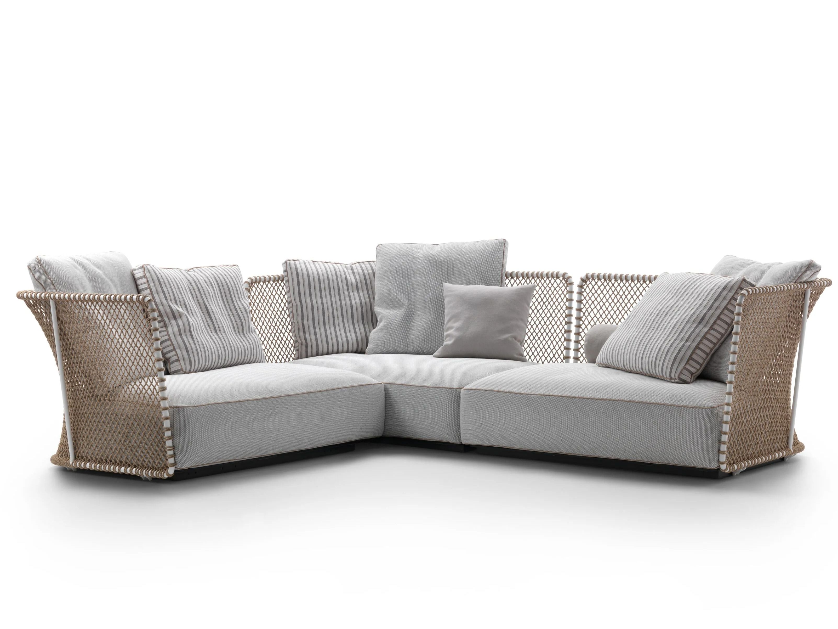 OASIS ANGULAR Garden sofa By Flexform