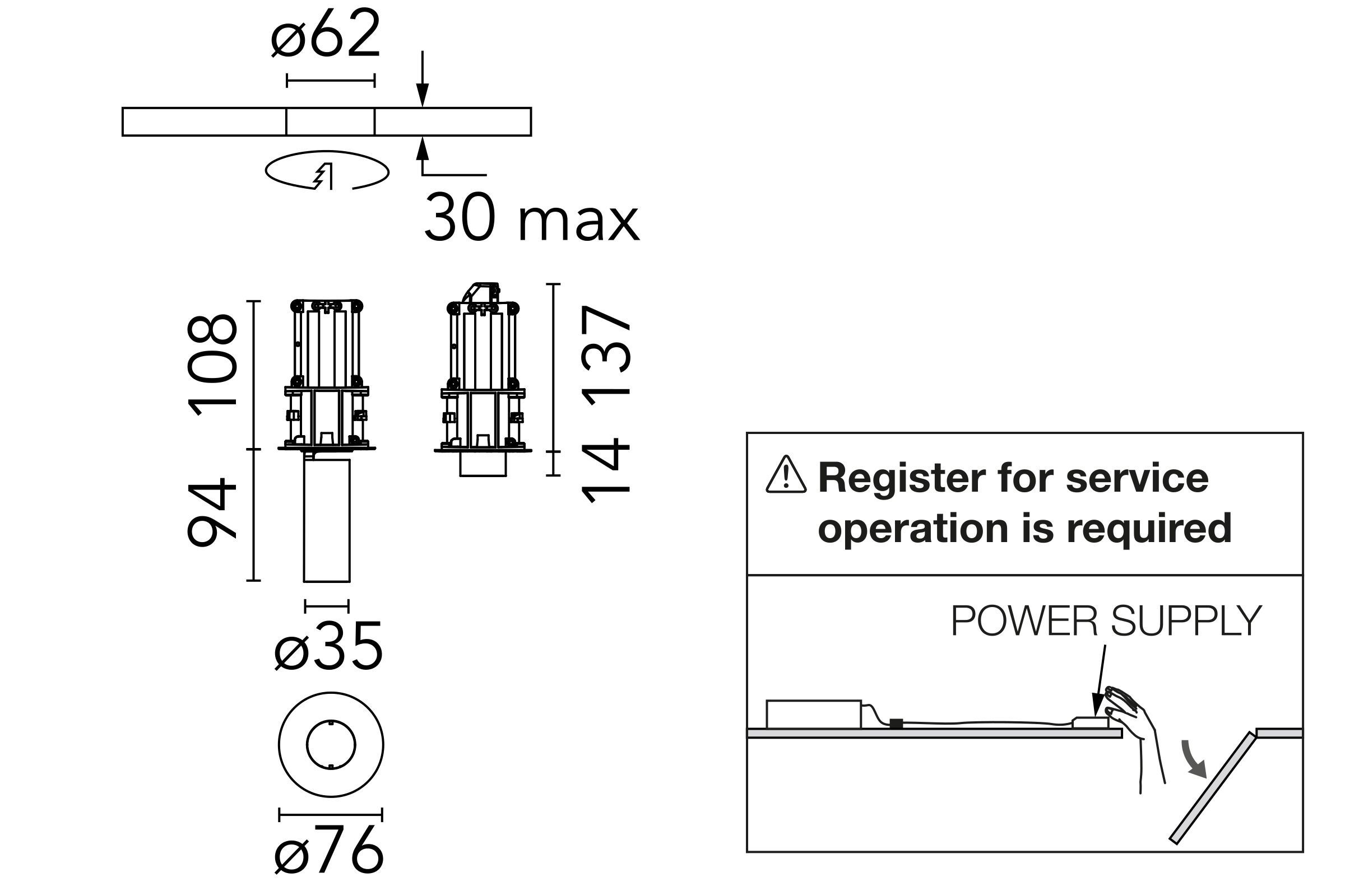 FIND ME Spotlight By Flos