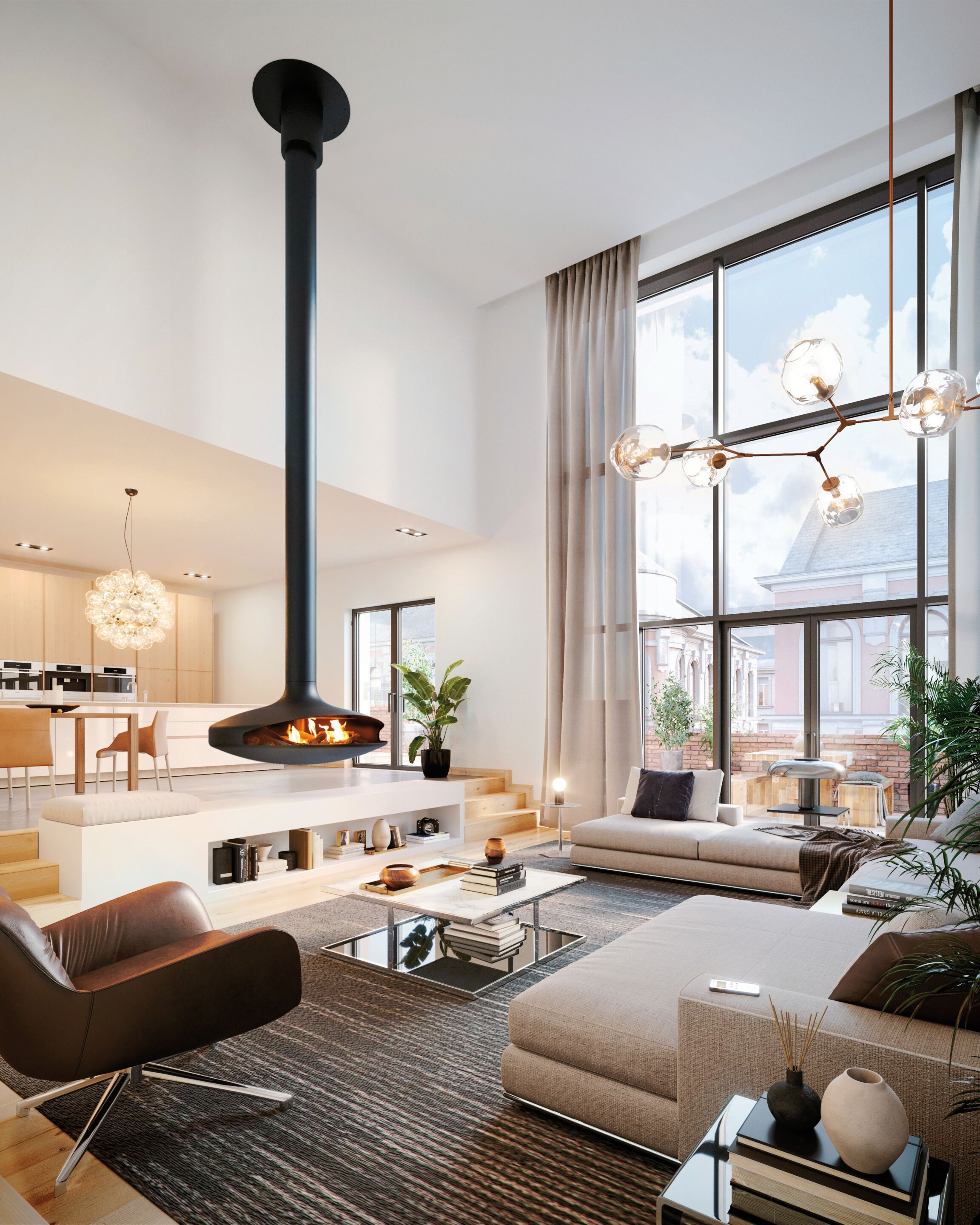 GYROFOCUS Gas fireplace By Focus creation