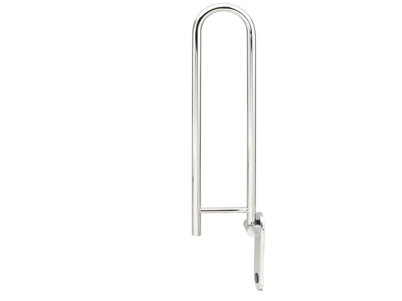 COMFORT & SAFETY U-shaped folding metal toilet grab bar By Geesa