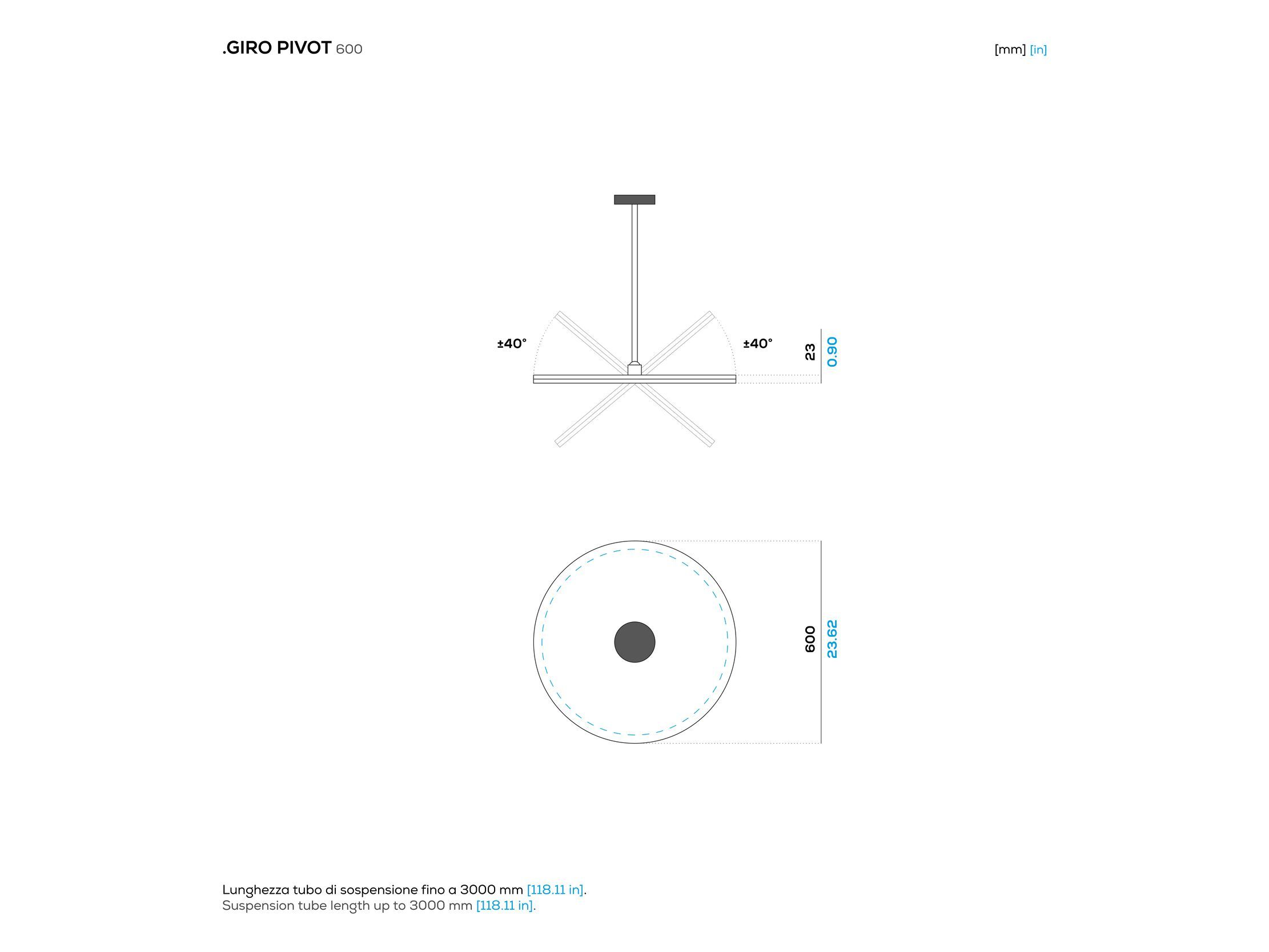 GIRO Ceiling lamp By Folio