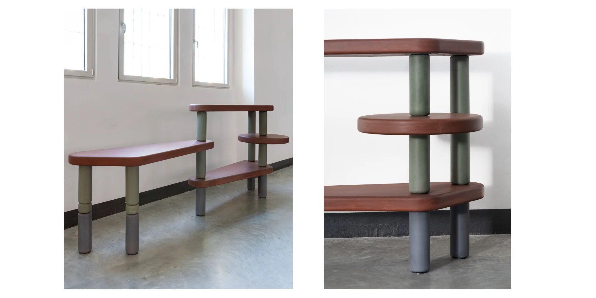 FLIPPER Bookcase By Forma&Cemento