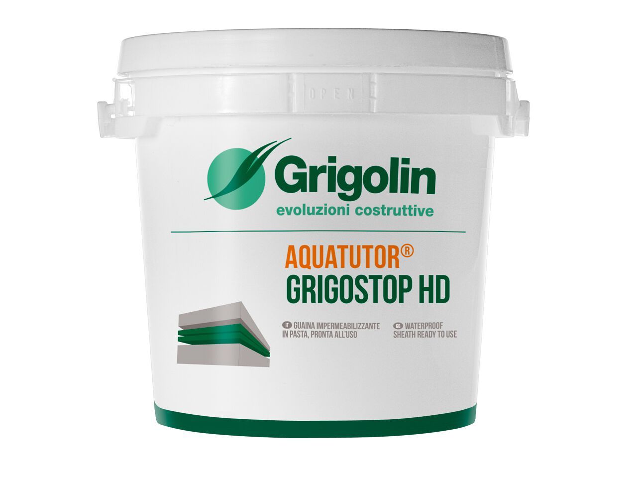 GRIGOSTOP HD Liquid waterproofing membrane By Fornaci Calce Grigolin