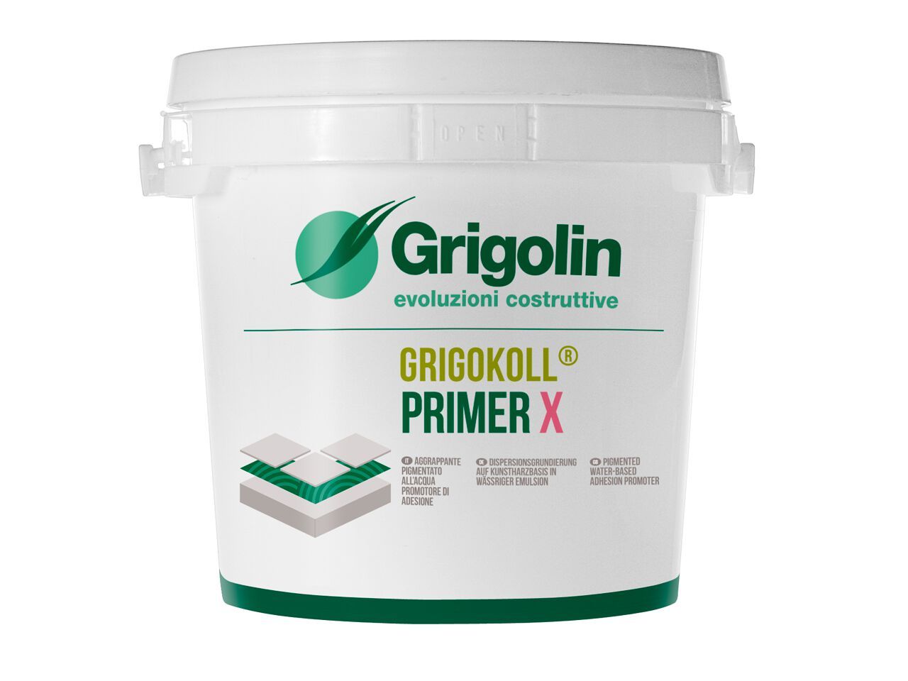 PRIMER X Collante per piastrelle By Fornaci Calce Grigolin