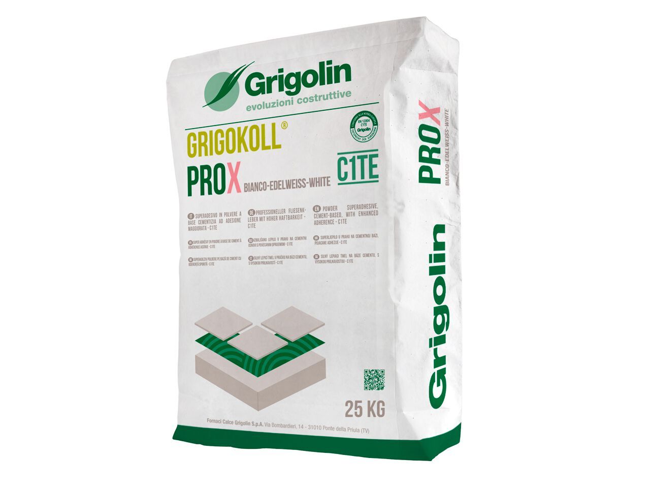 PROX Tile adhesive By Fornaci Calce Grigolin