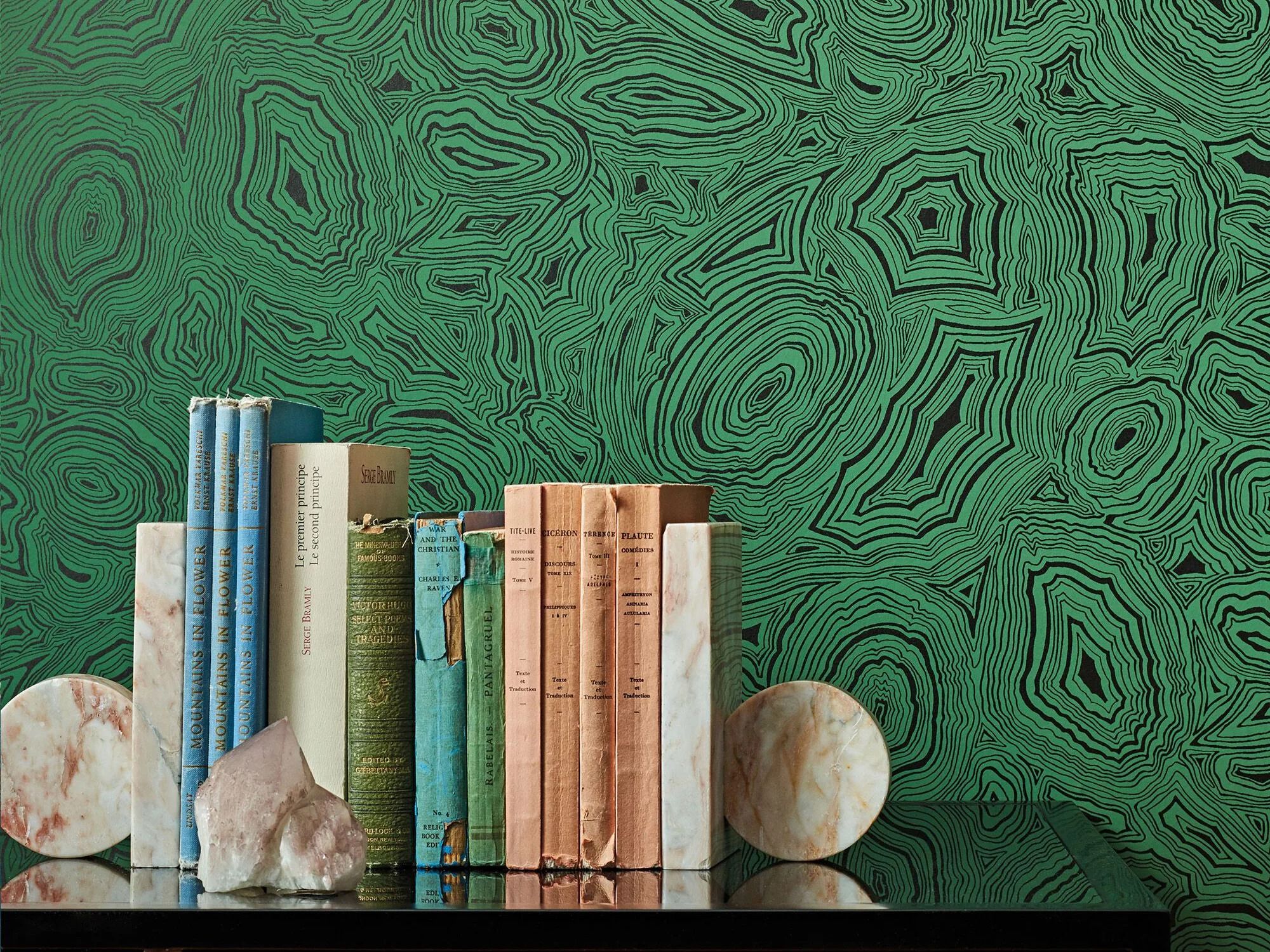 MALACHITE Wallpaper By Fornasetti