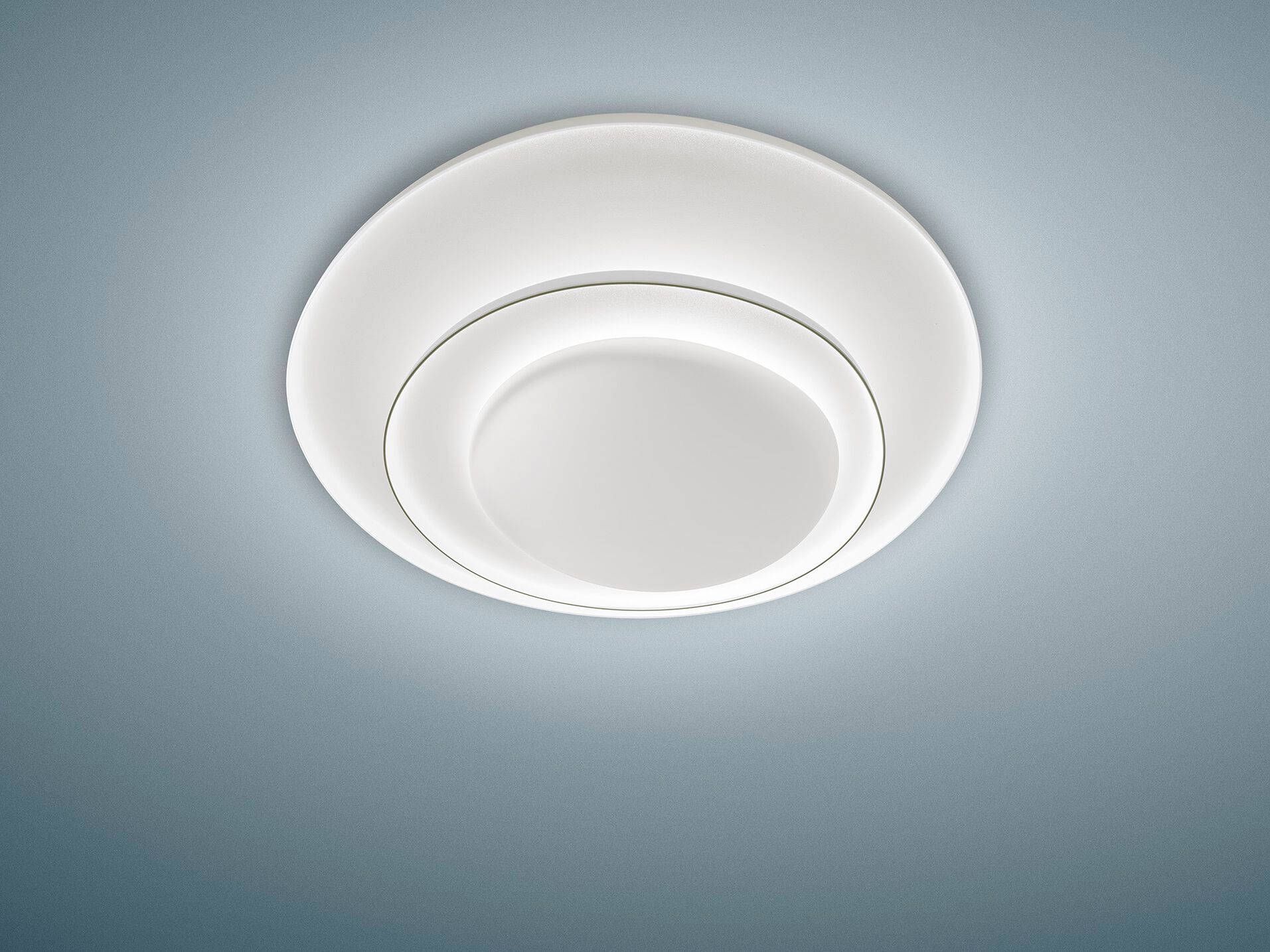 BAHIA LED polycarbonate ceiling light By Foscarini | design LucidiPevere