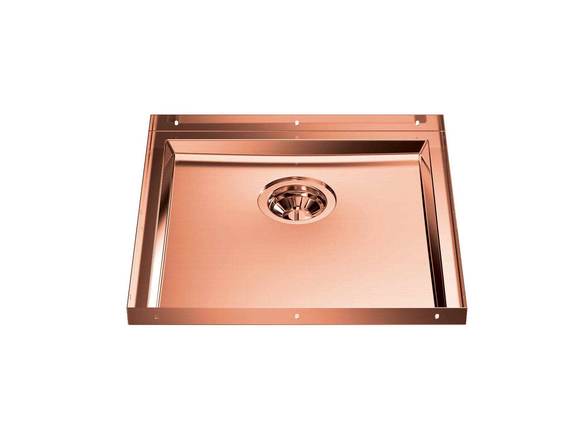 PHANTOM BASE 400 SP 12 INOX COPPER Undermount stainless steel sink By ...