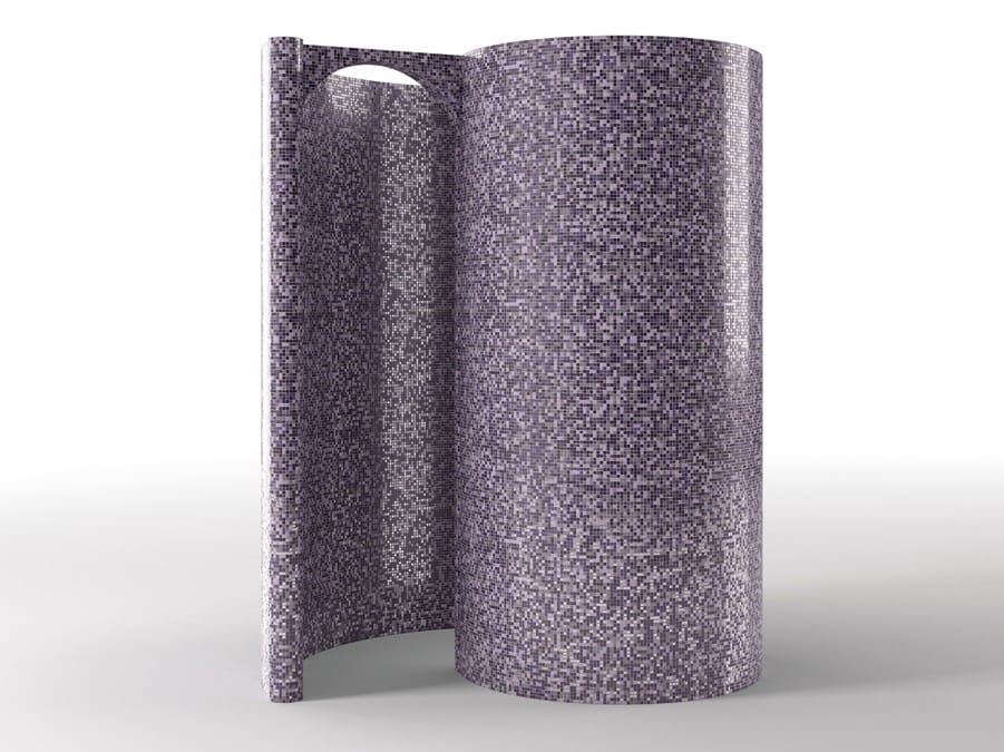 EPS shower Freestanding modular snail shower By La Veneta Forme