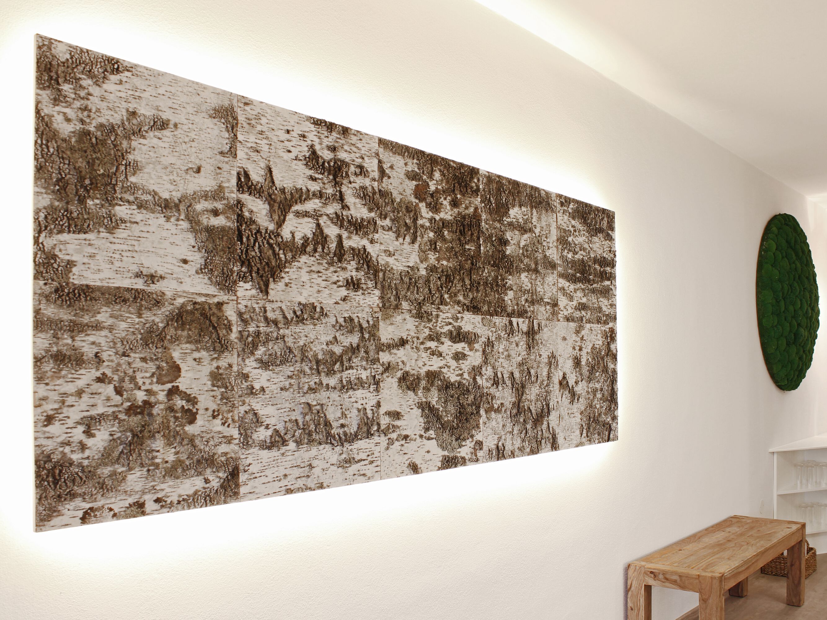 BIRCH BARK WALL PANELS Birch tree bark wall tiles By Freund GmbH