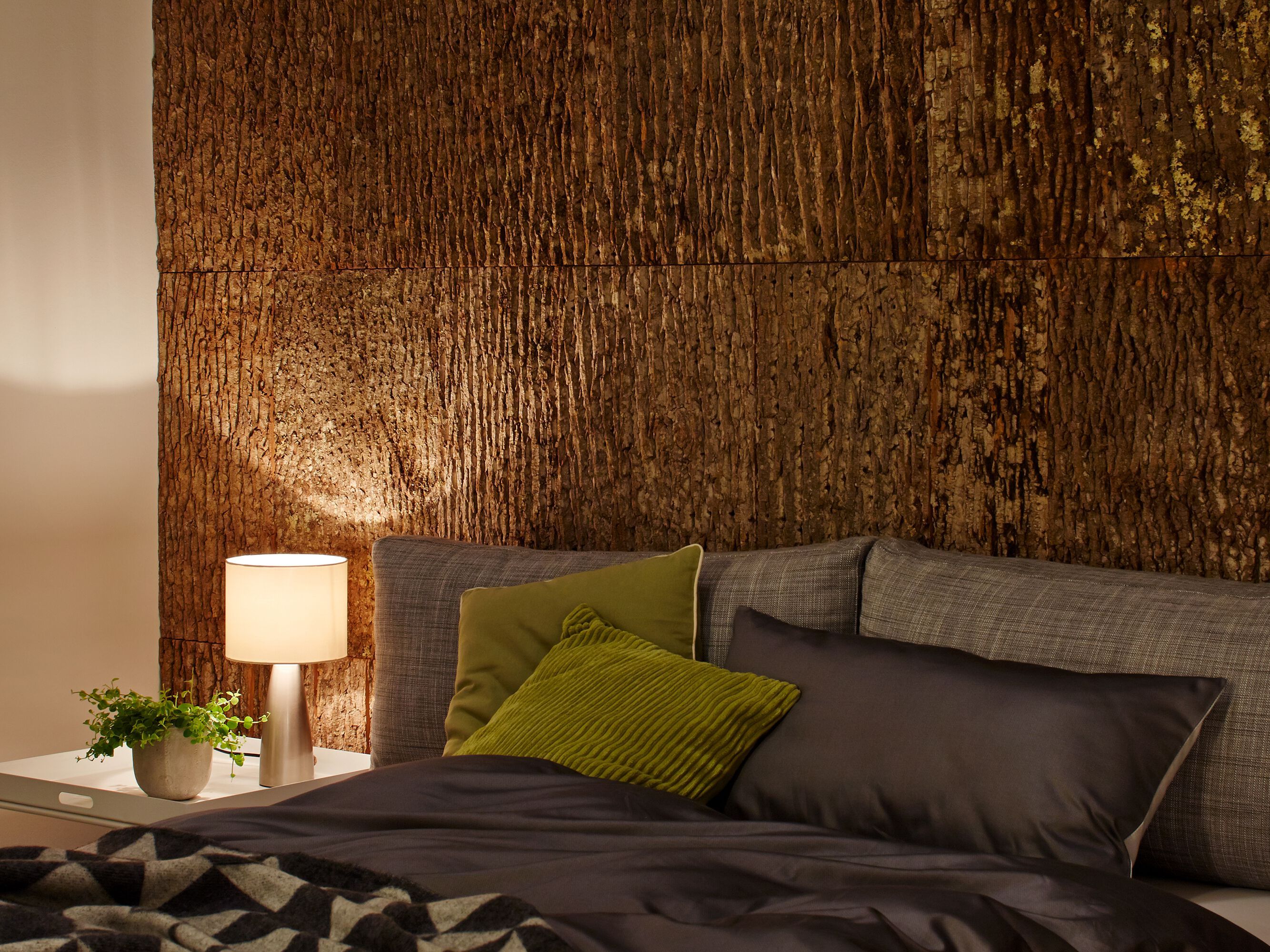 Bark House® POPLAR BARK WALL PANELS Poplar bark wall tiles By Freund GmbH