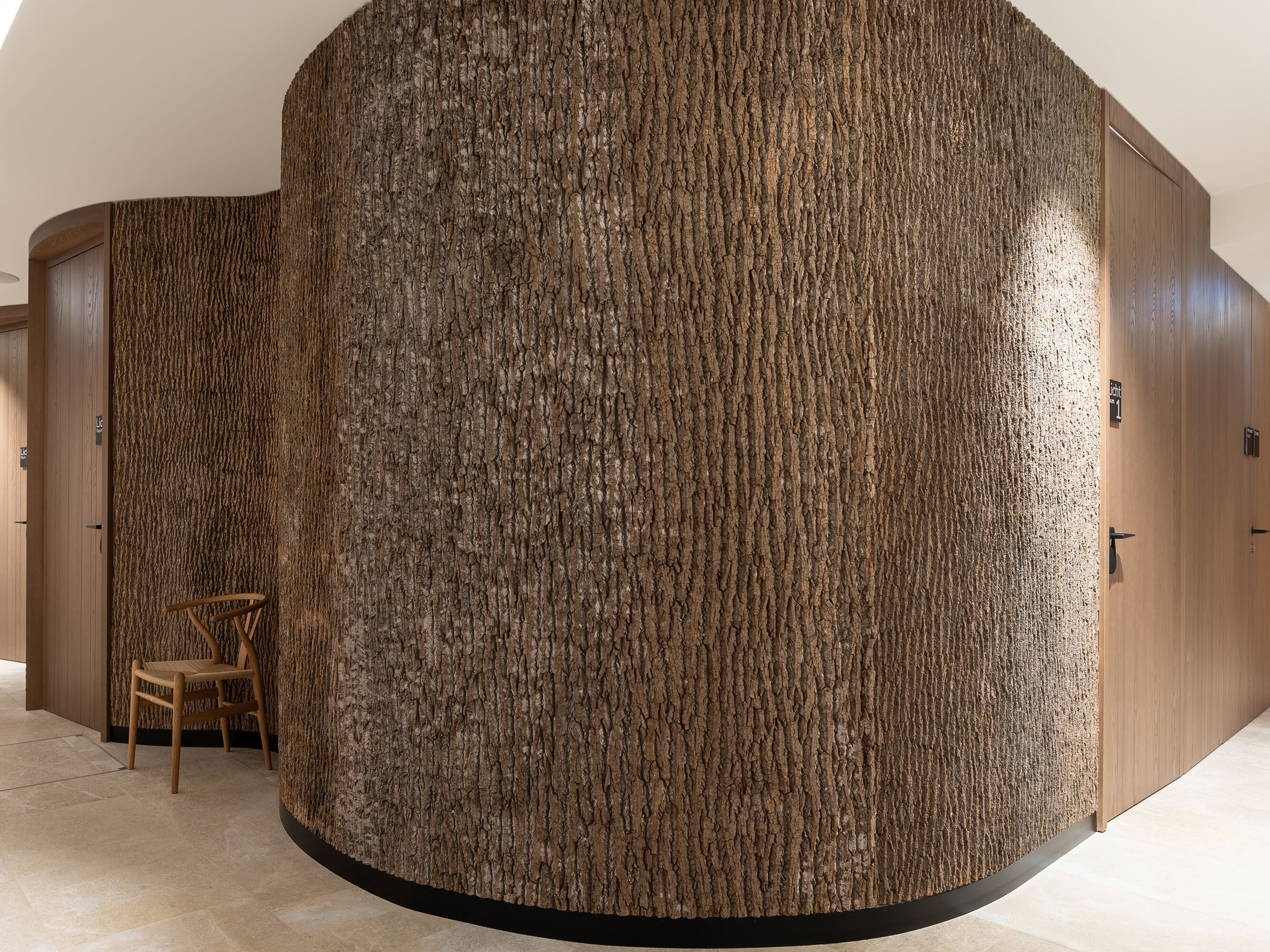 Bark House® POPLAR BARK WALL PANELS Poplar bark wall tiles By Freund GmbH