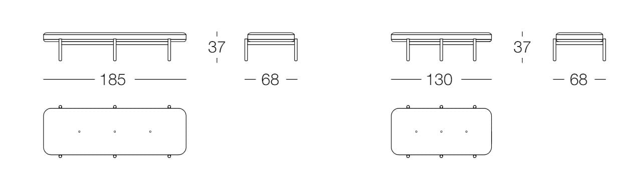 STEPAN Bench By Frigerio