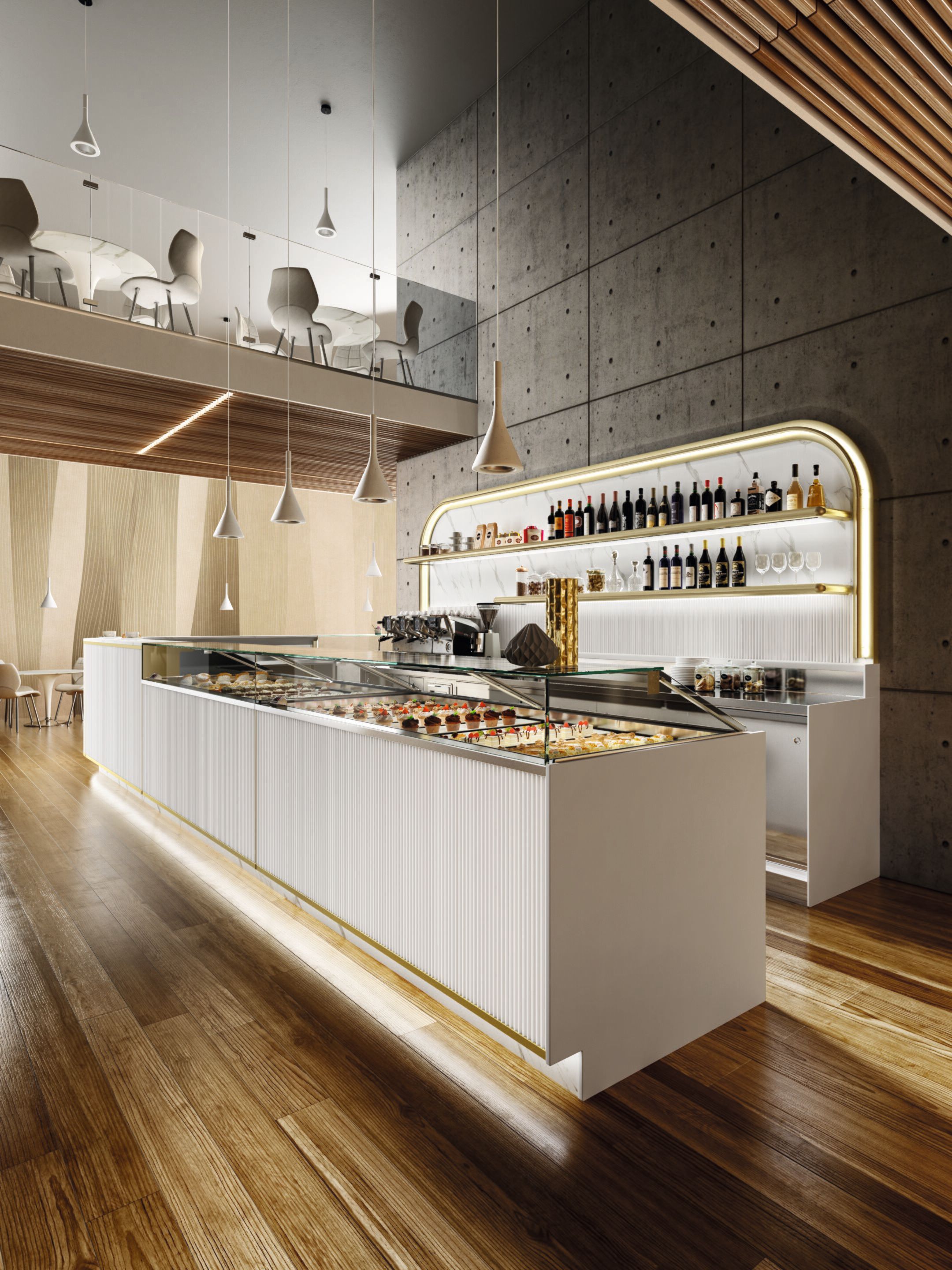 CARLTON Barra de bar By Frigomeccanica