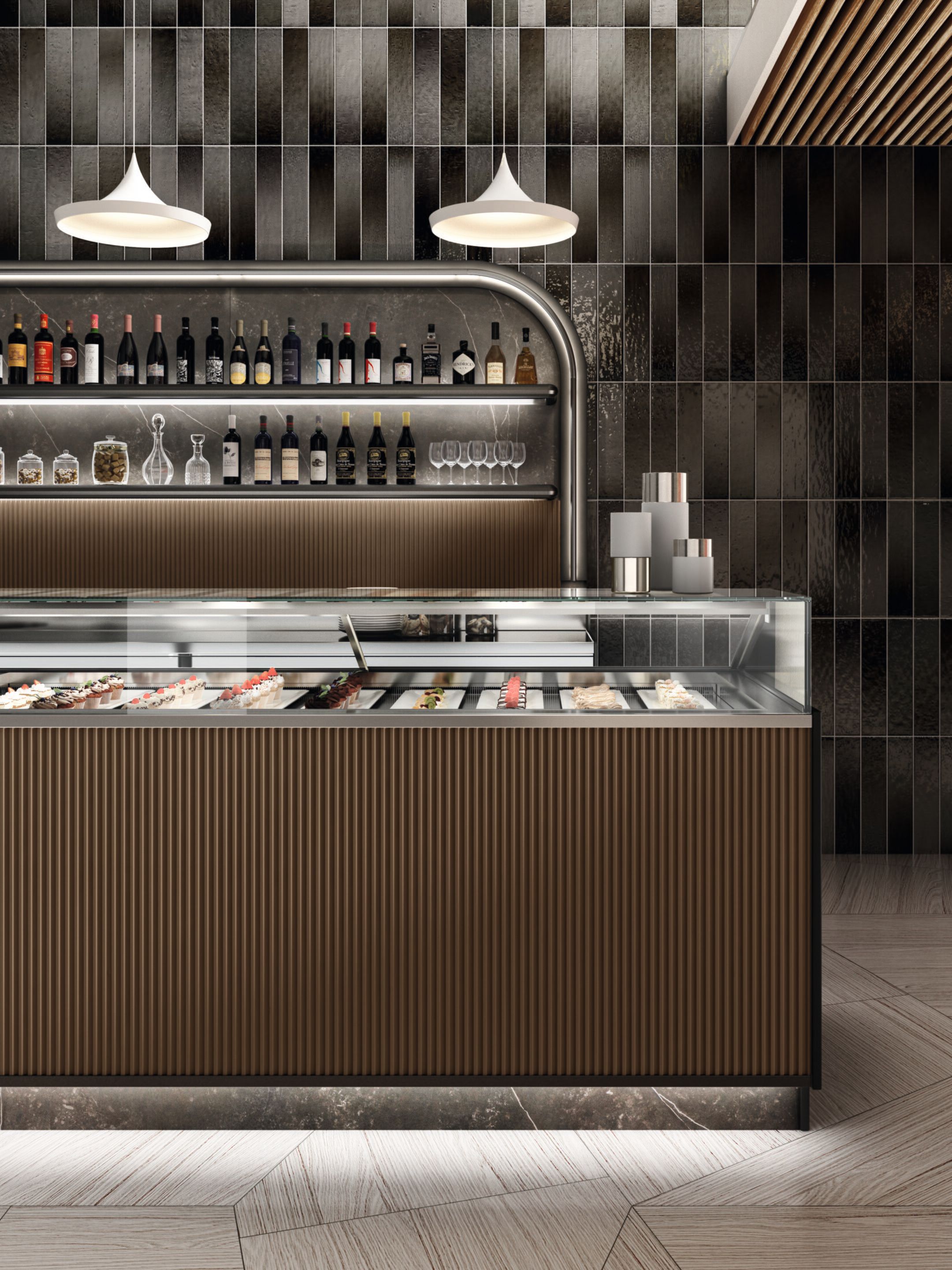 CARLTON Barra de bar By Frigomeccanica