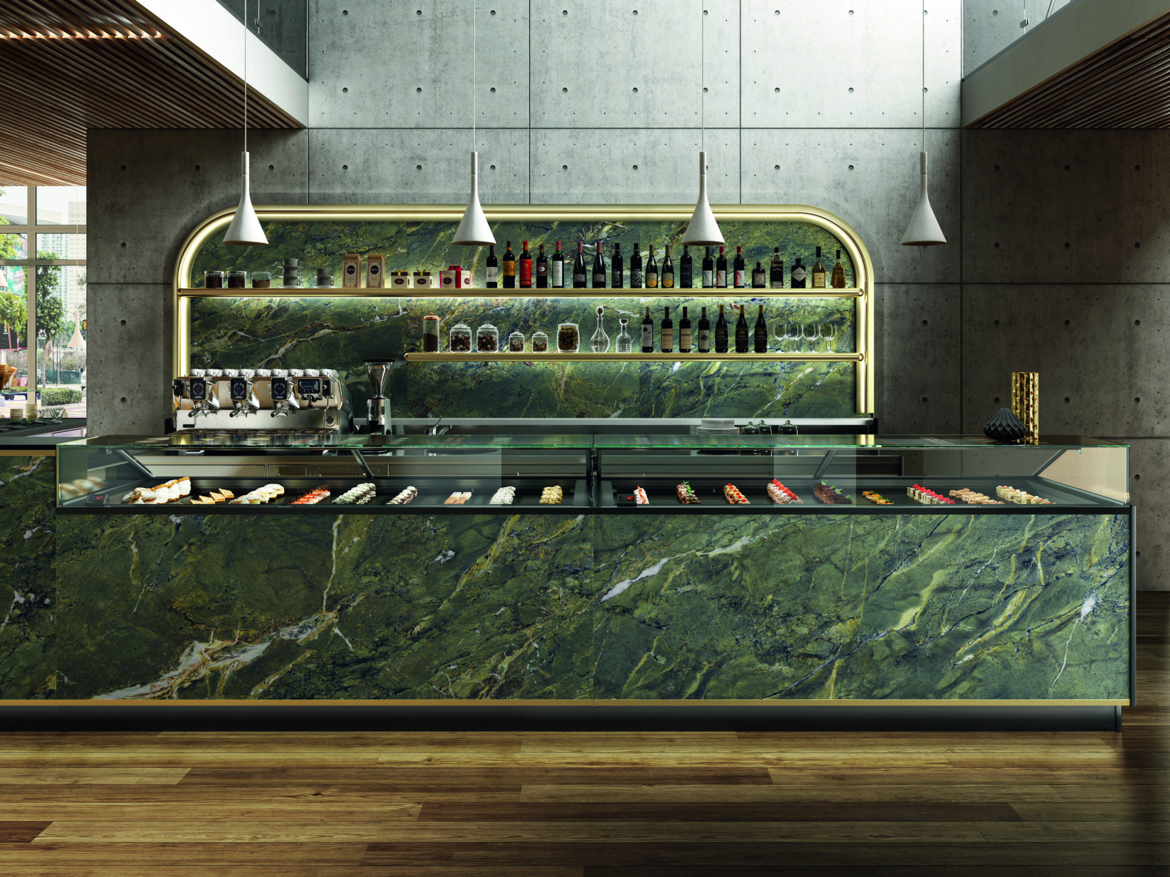 DROP-IN 100 Refrigerated display cabinet by exposure By Frigomeccanica