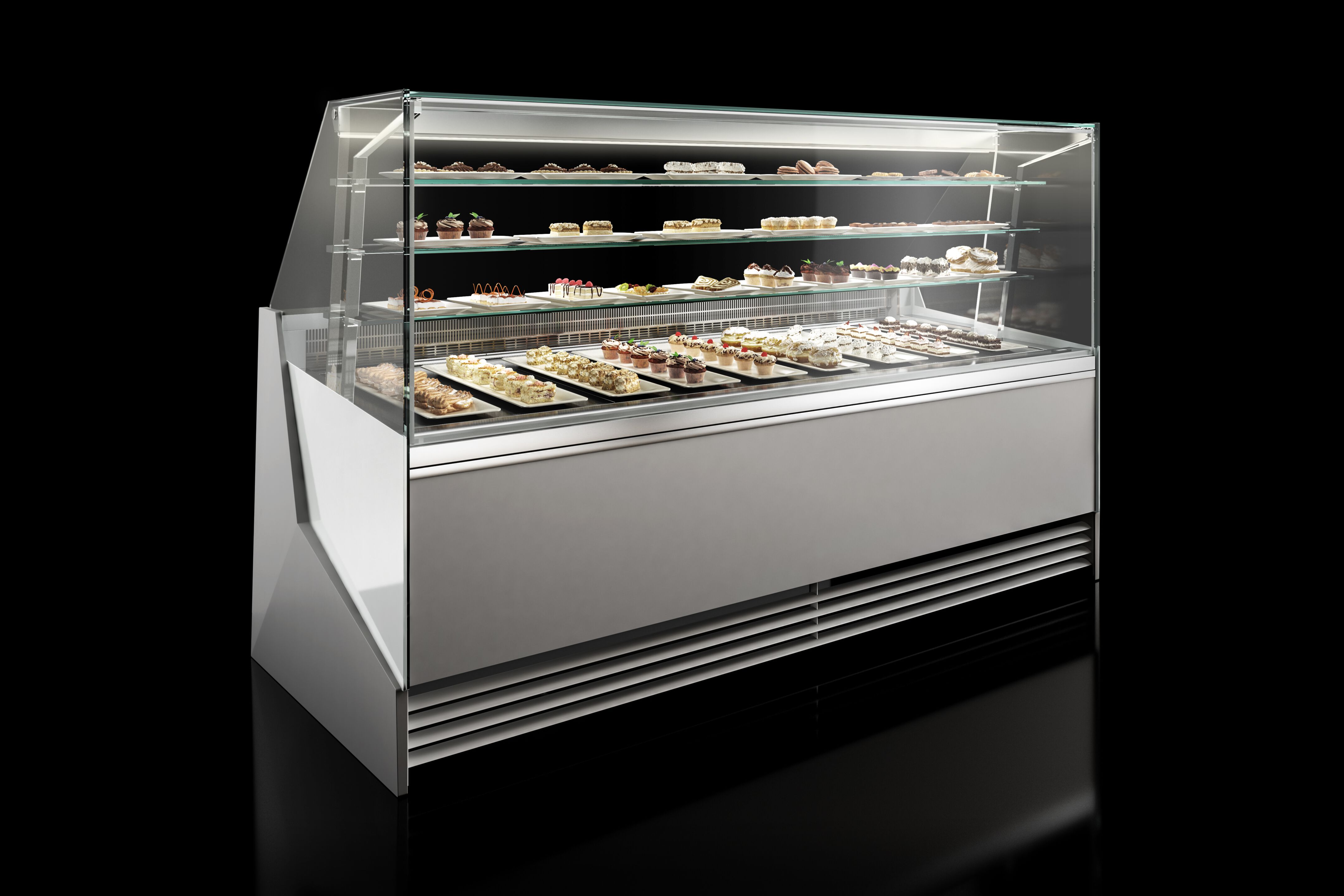 GHOST Ice cream Refrigerated display cabinet by exposure By Frigomeccanica