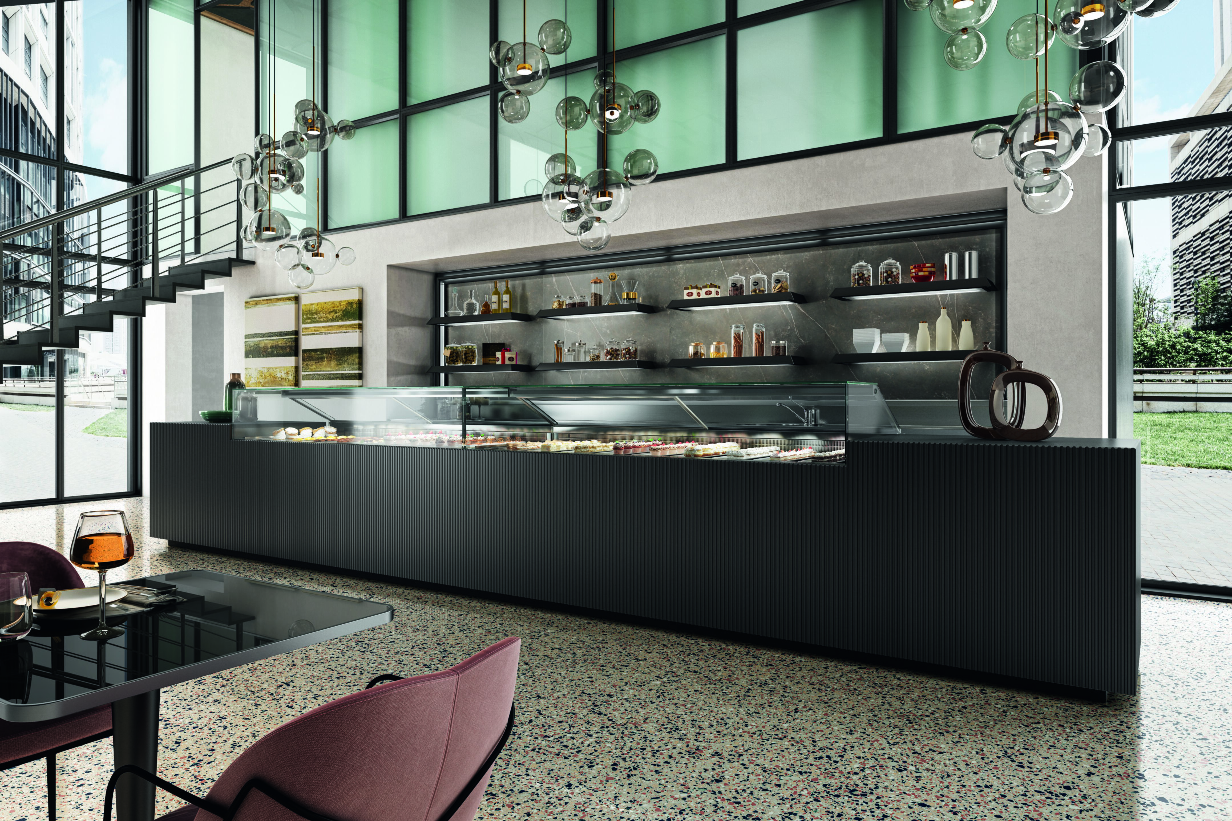 RIGO Bar counter By Frigomeccanica
