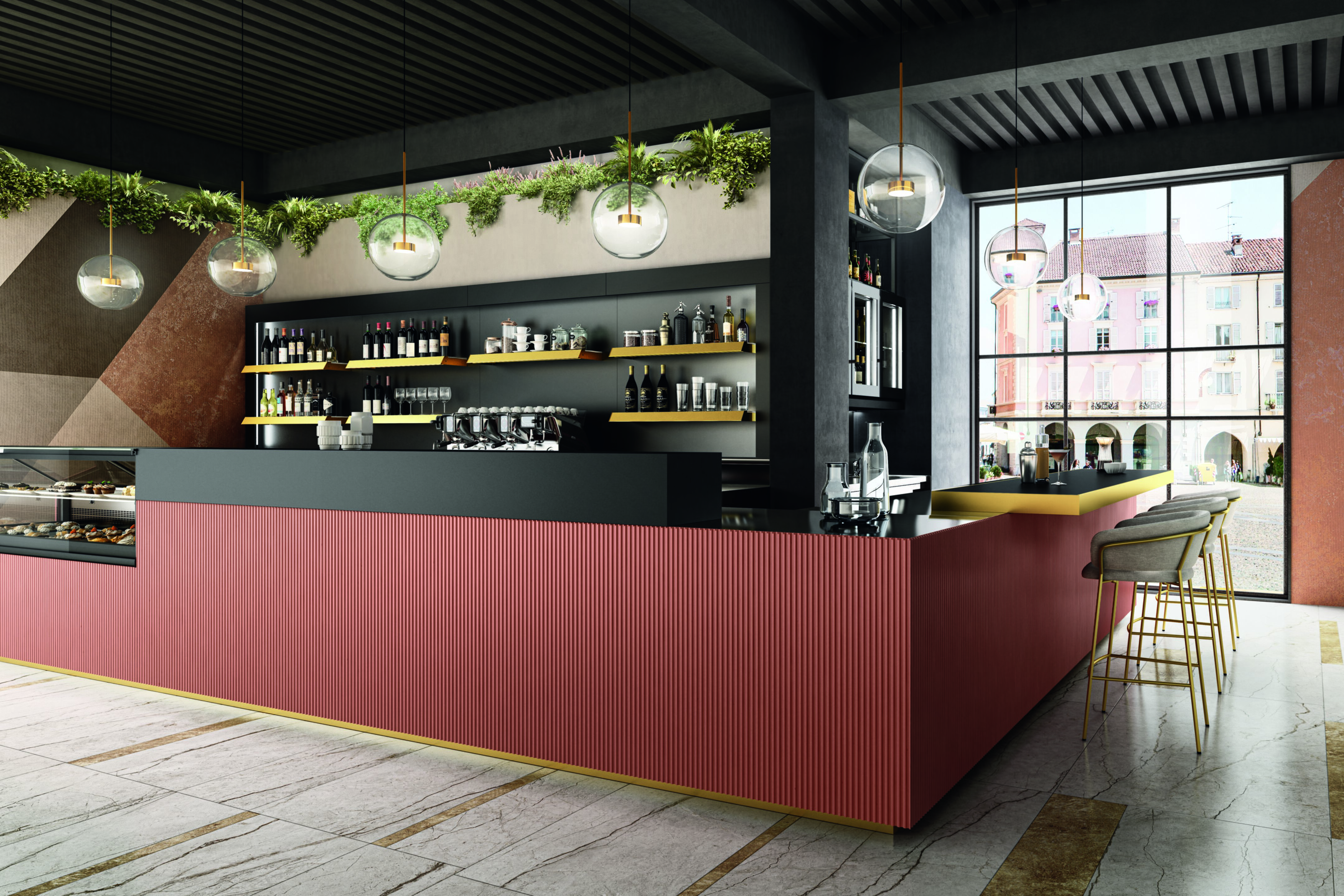 RIGO Barra de bar By Frigomeccanica
