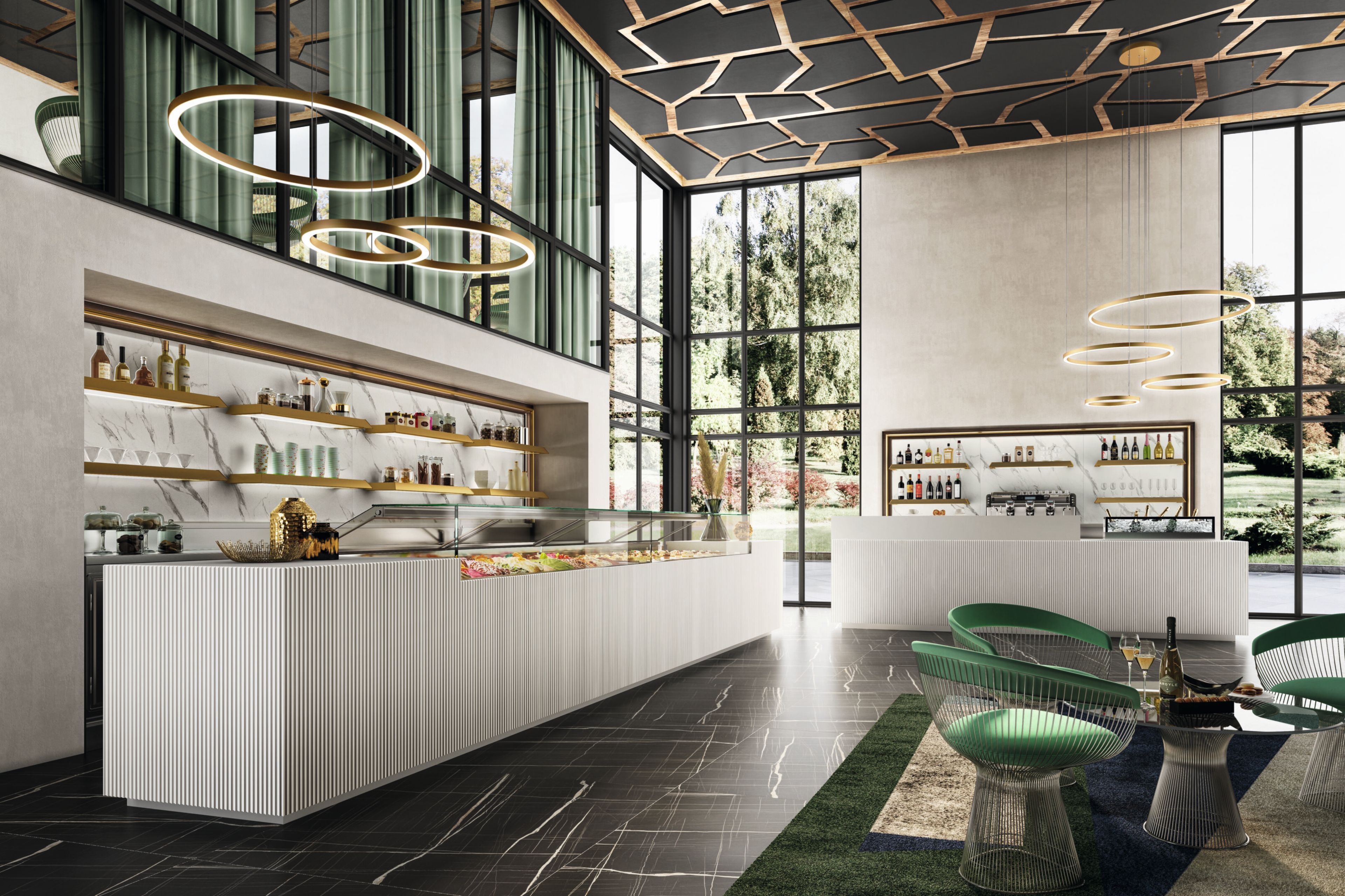 RIGO Bar counter By Frigomeccanica