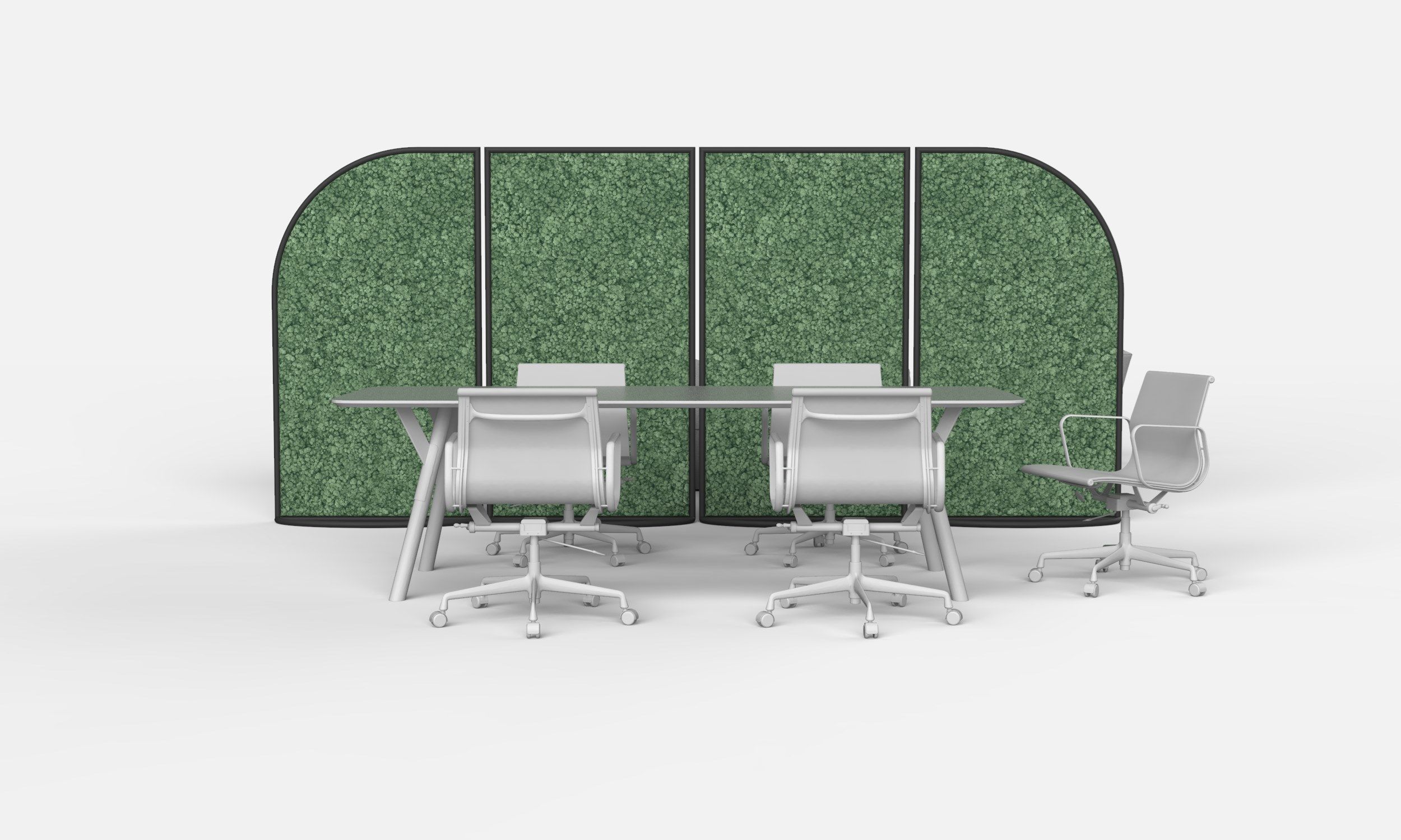 Double-sided acoustic room divider G-SCREEN NEW VERSION By GREEN MOOD