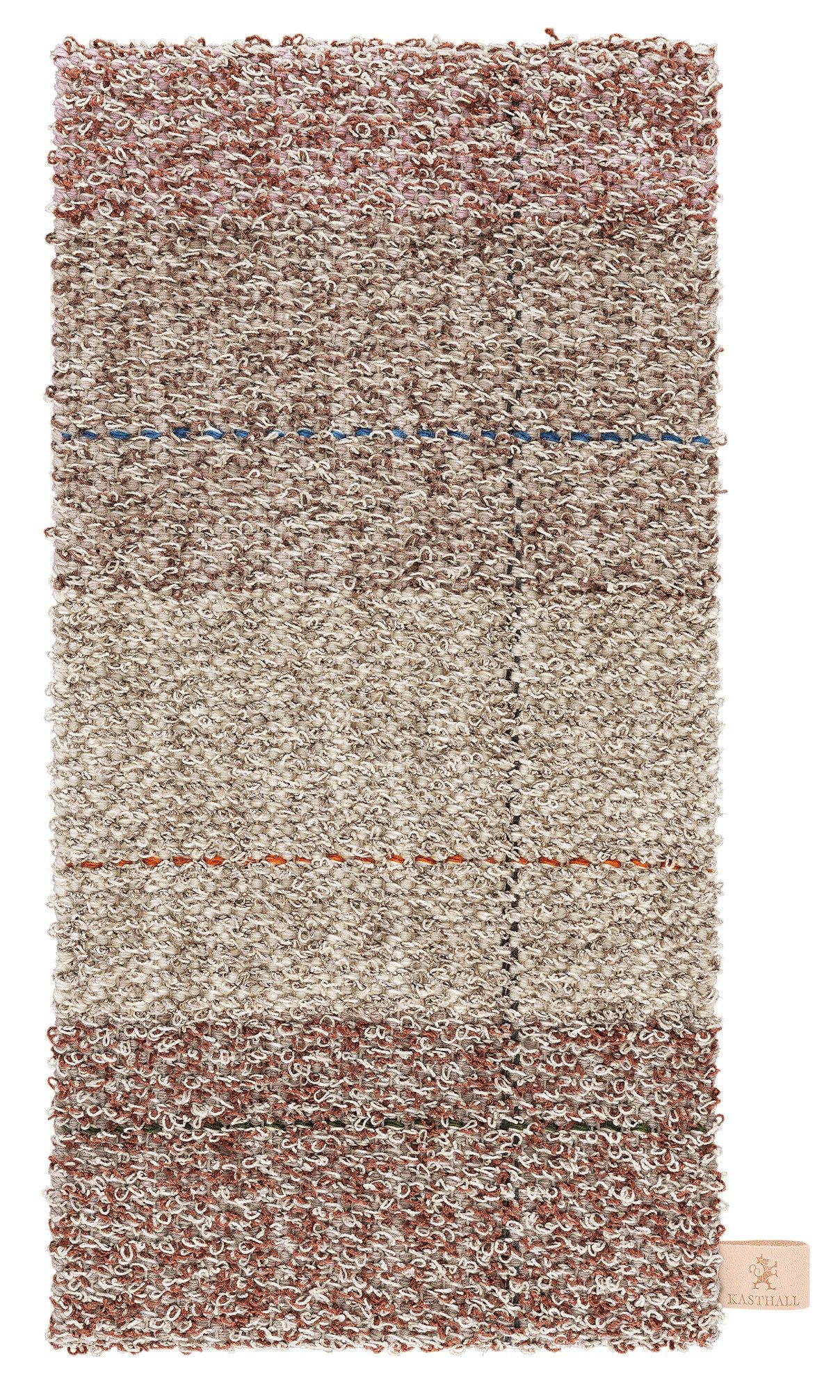 Rectangular striped rug GABRIELLE By Kasthall design Maja Johansson