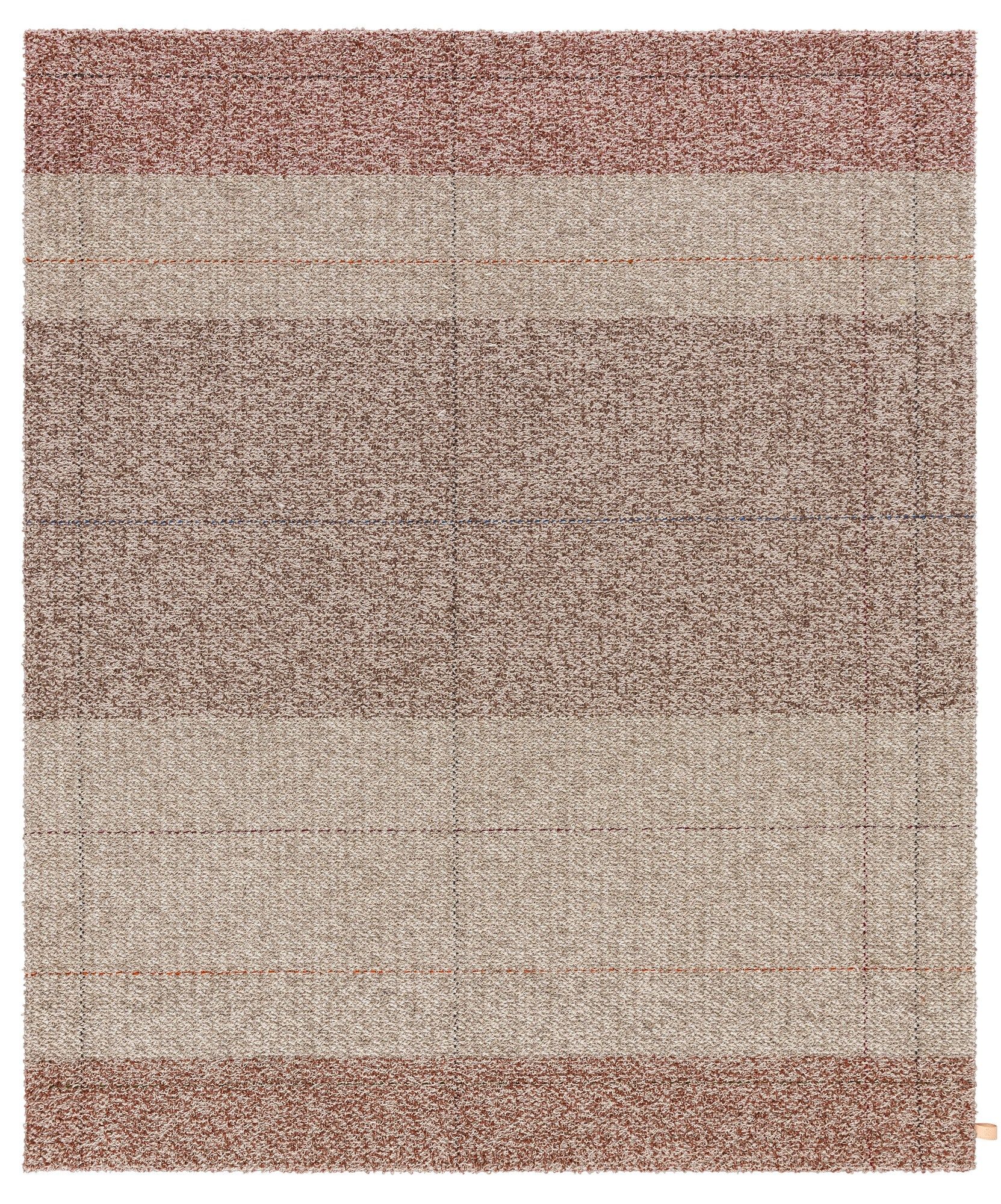 Rectangular striped rug GABRIELLE By Kasthall design Maja Johansson