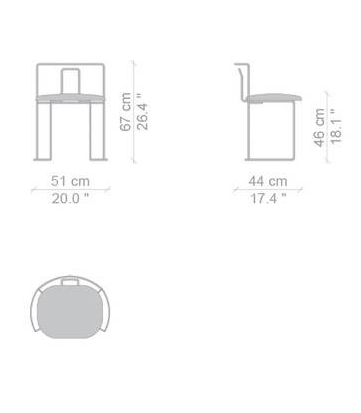 GAJA | Chair By Cassina design Kazuhide Takahama