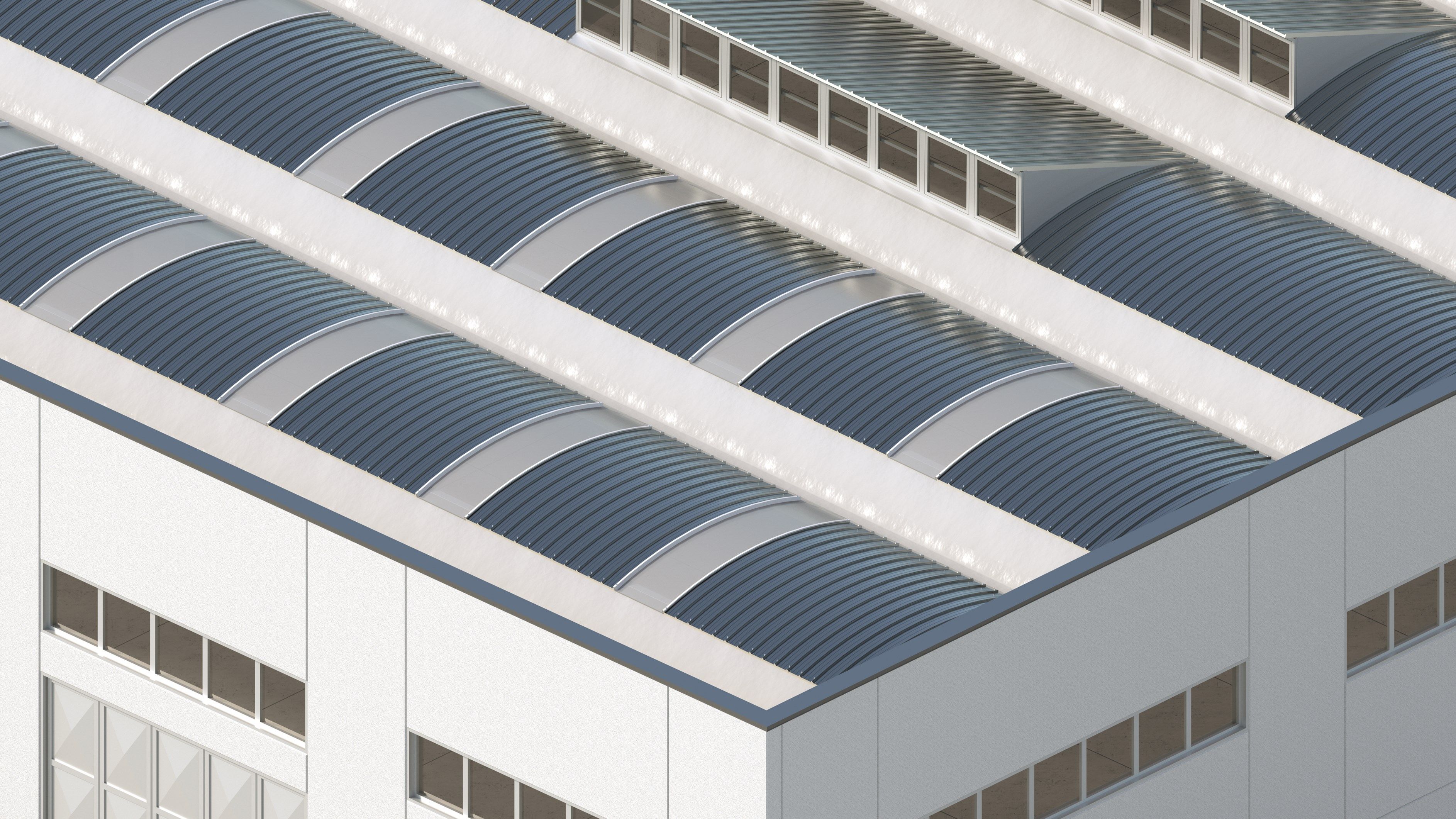 Precast reinforced concrete roof GALAXY By Premac Prefabbricati