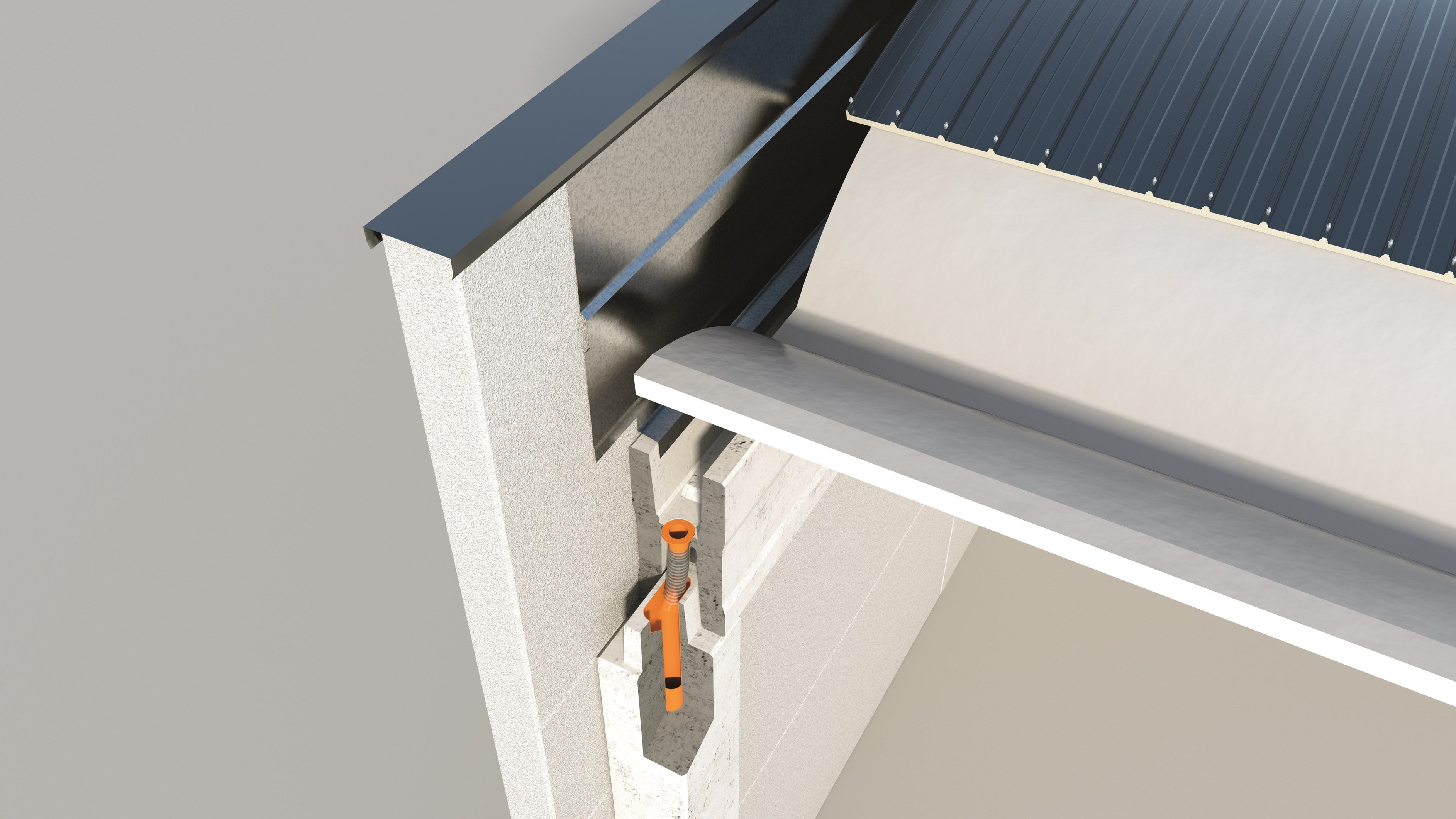 Precast reinforced concrete roof GALAXY By Premac Prefabbricati