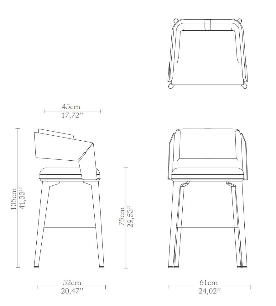 GALEA | Stool Galea Collection By LUXXU