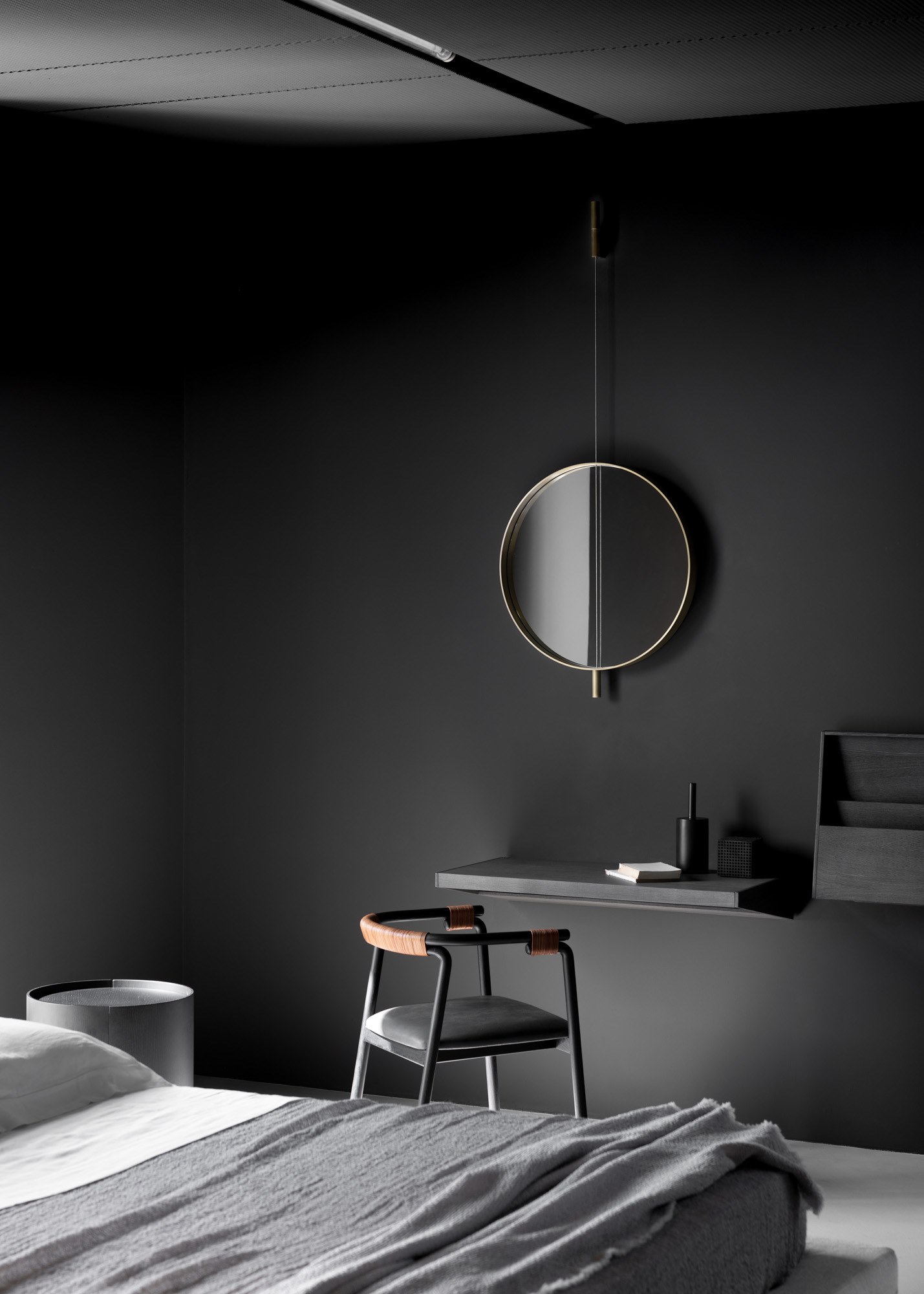 Specchio rotondo da parete GALILEO By Living Divani design Mario Ferrarini