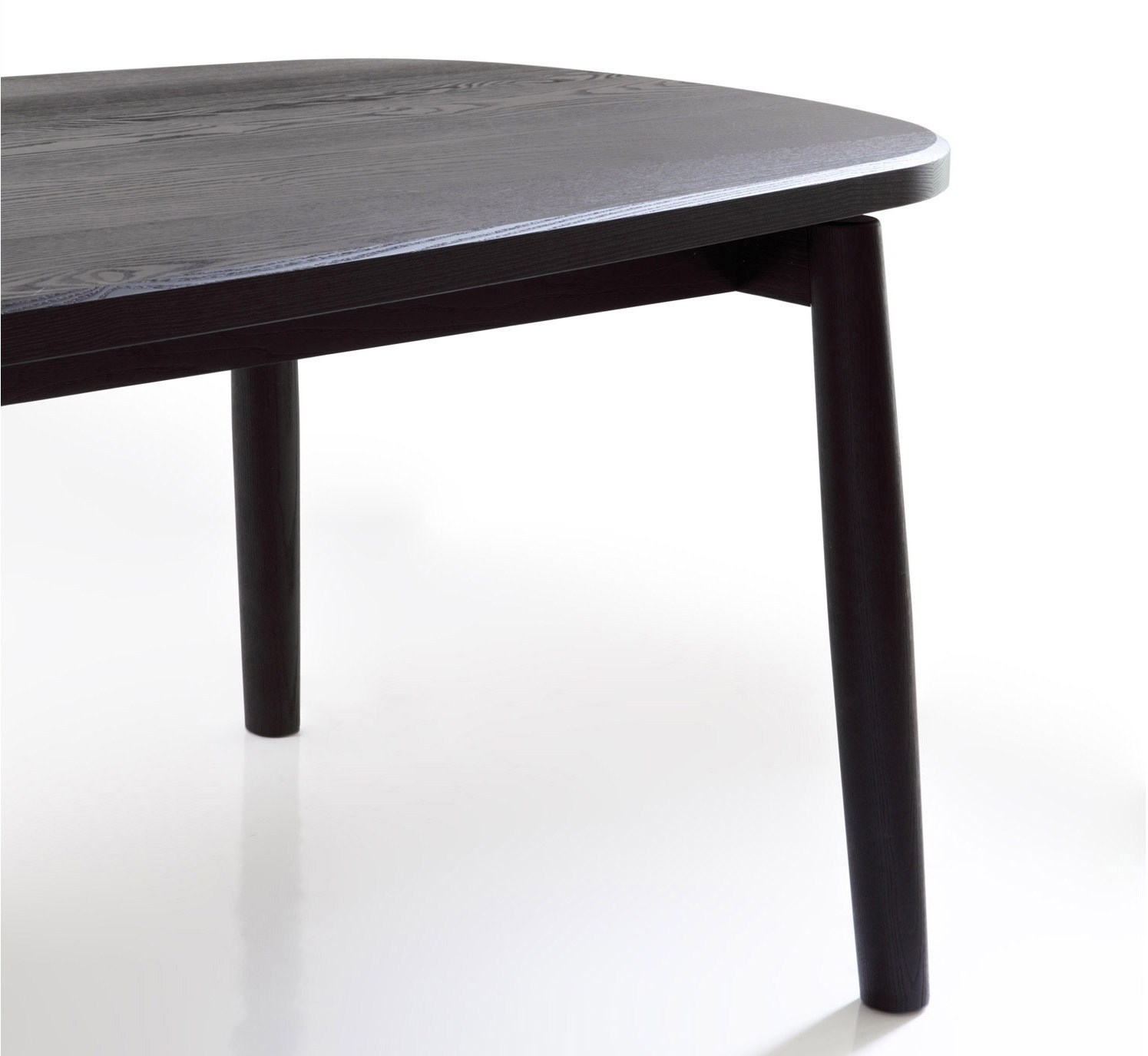 Oval ash table GALILEO By Porro design Piero Lissoni