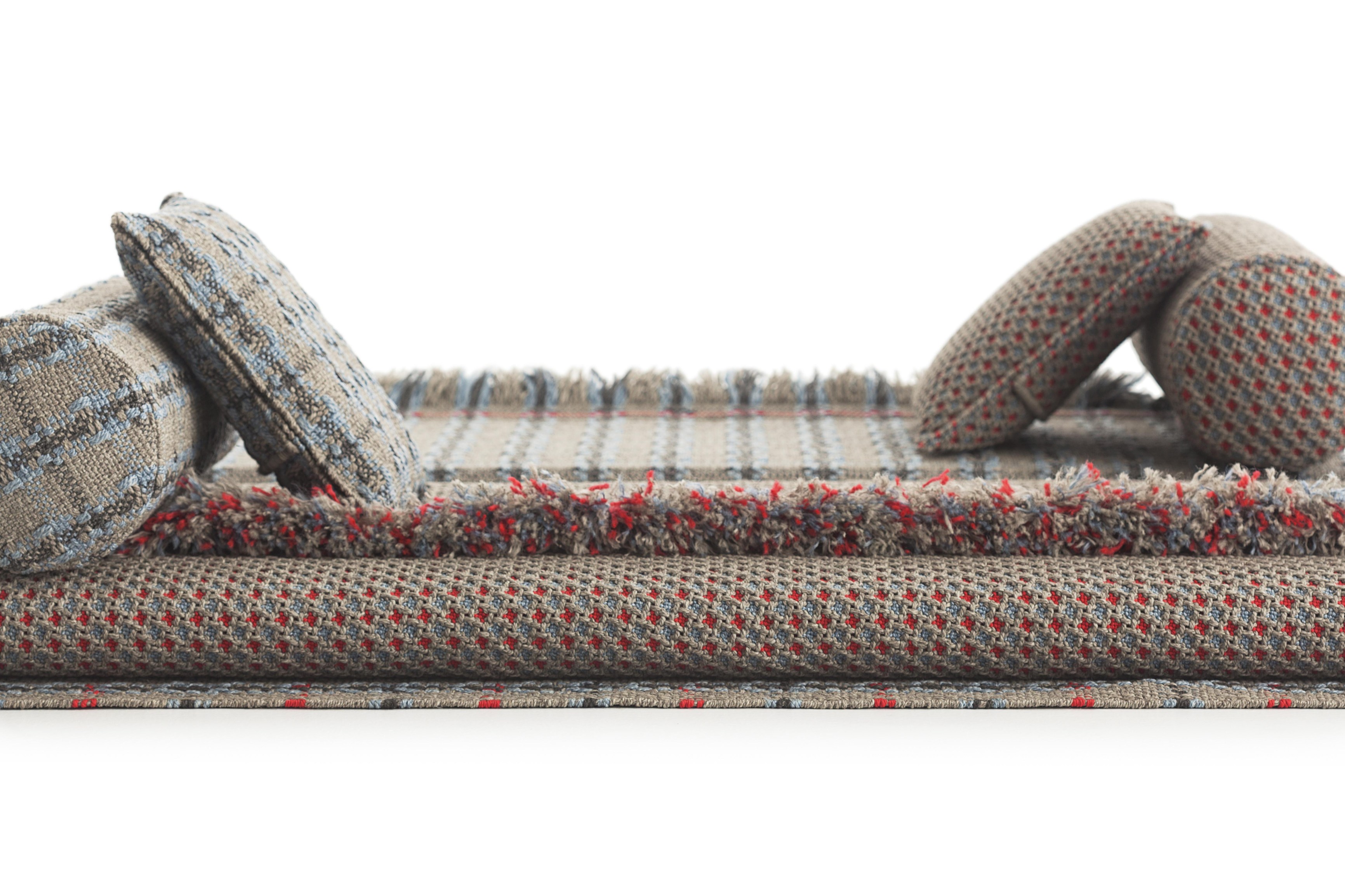 GARDEN LAYERS BLUE | Roll cushion Garden Layers Collection By GAN ...