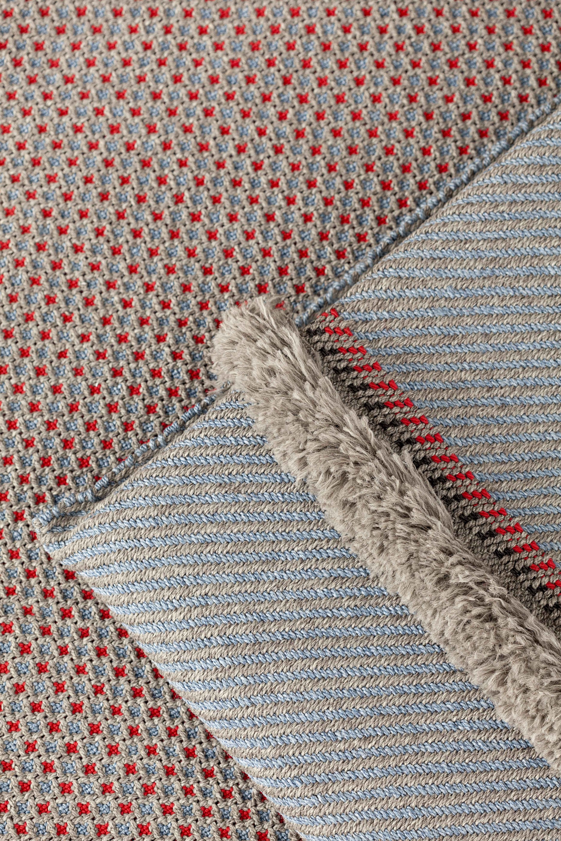 GARDEN LAYERS BLUE | Rectangular rug Garden Layers Collection By GAN ...