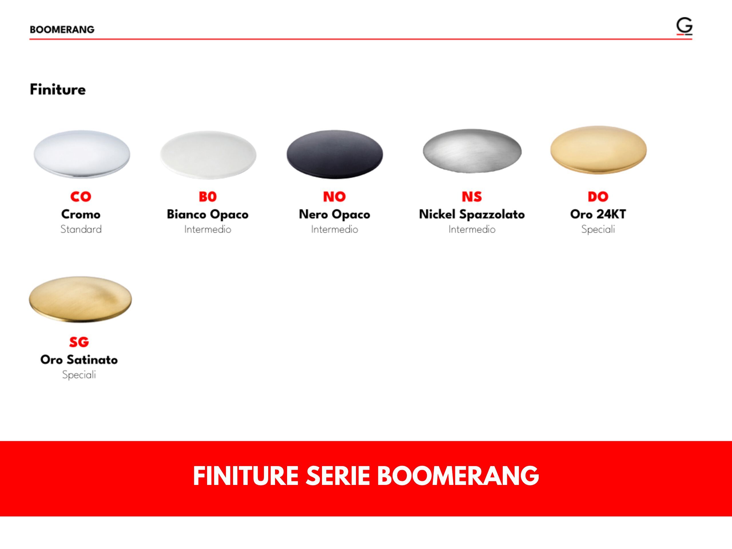 BOOMERANG Washbasin tap By GATTONI