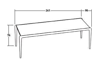 GAUDÍ | Table By Flou design Matteo Nunziati