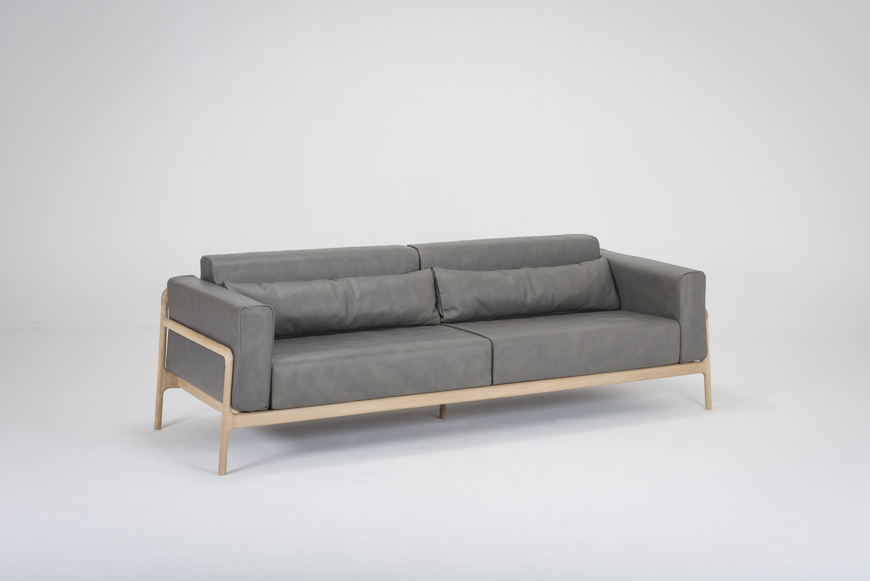 FAWN 3 seater leather sofa By GAZZDA | design Salih Teskeredzic