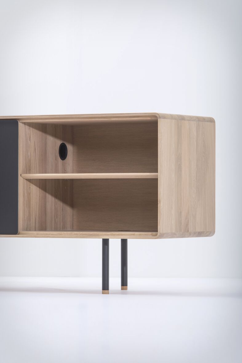 FINA Oak TV cabinet / sideboard By GAZZDA | design Mustafa Cohadzic