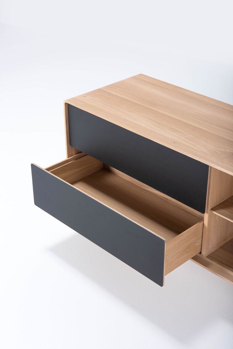 FINA Oak TV cabinet / sideboard By GAZZDA | design Mustafa Cohadzic