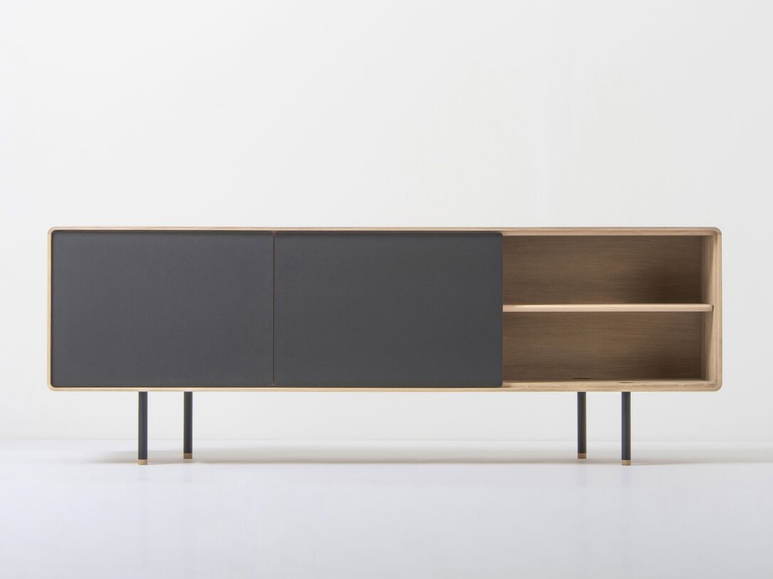FINA Oak TV cabinet / sideboard By GAZZDA | design Mustafa Cohadzic