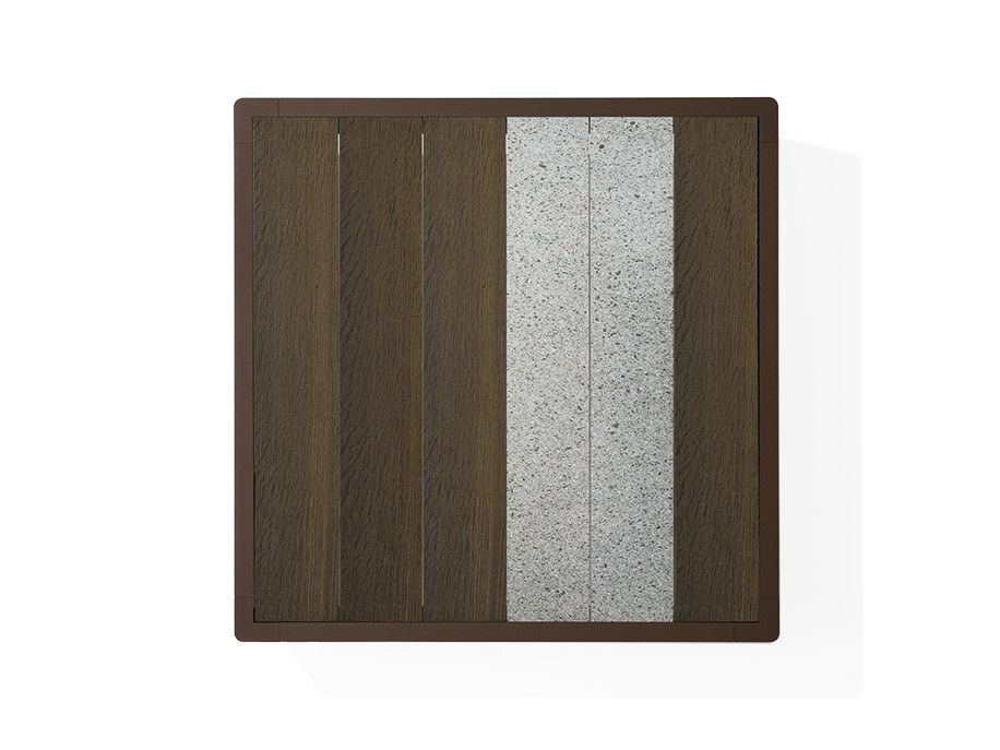 GEA Square garden side table By Giorgetti | design Chi Wing Lo