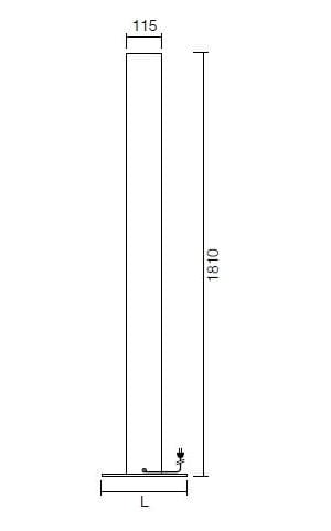 PLUS Electric wall-mounted aluminium decorative radiator By TOSO RADIATORI