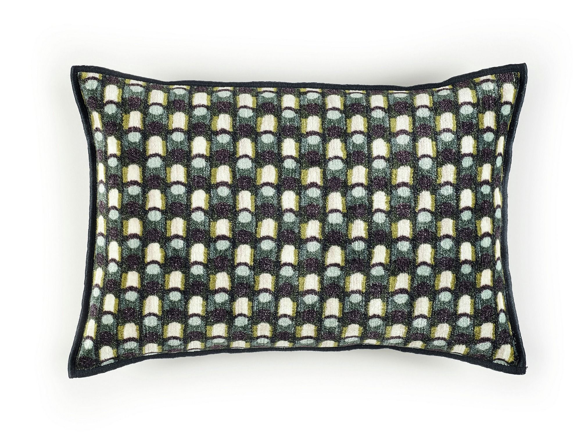 Velvet cushion GEMMAIL By Élitis