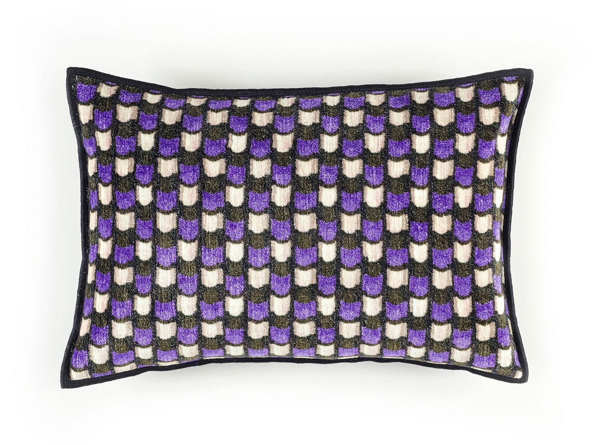 Velvet cushion GEMMAIL By Élitis