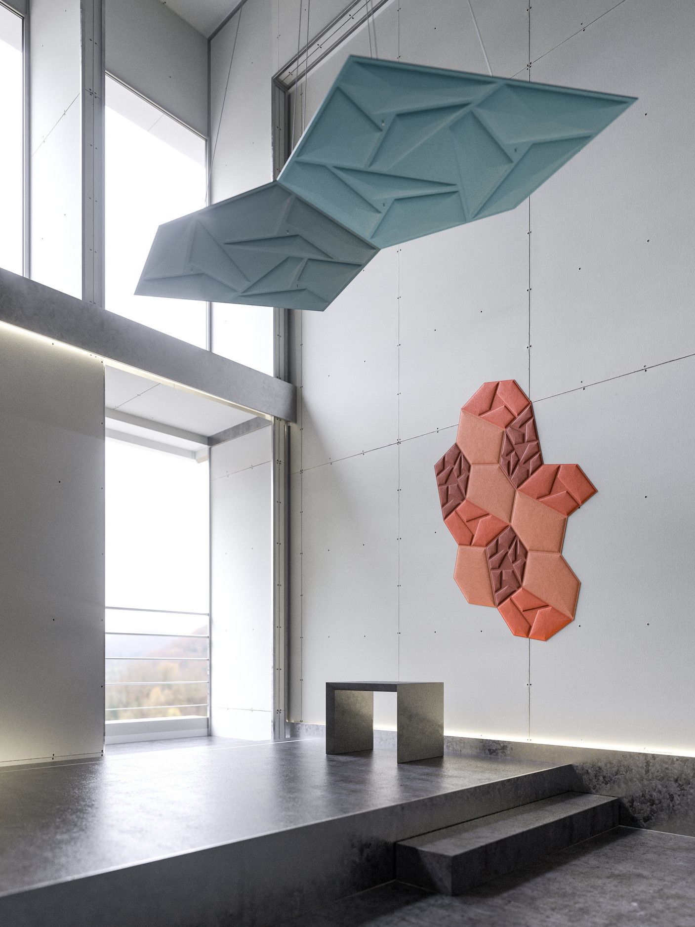 GEN_VMT PENRAY 02 Acoustic wall panel By Vicoustic