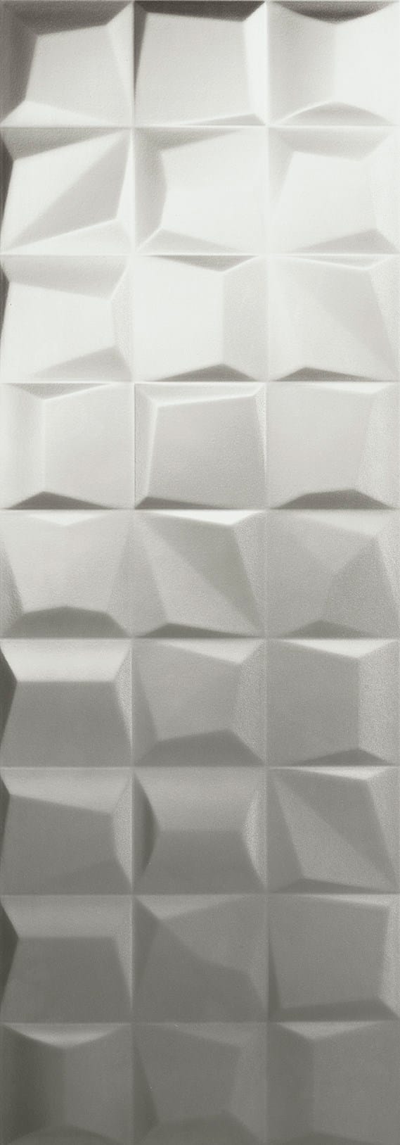 White-paste 3D Wall Cladding GENESIS By Love Tiles
