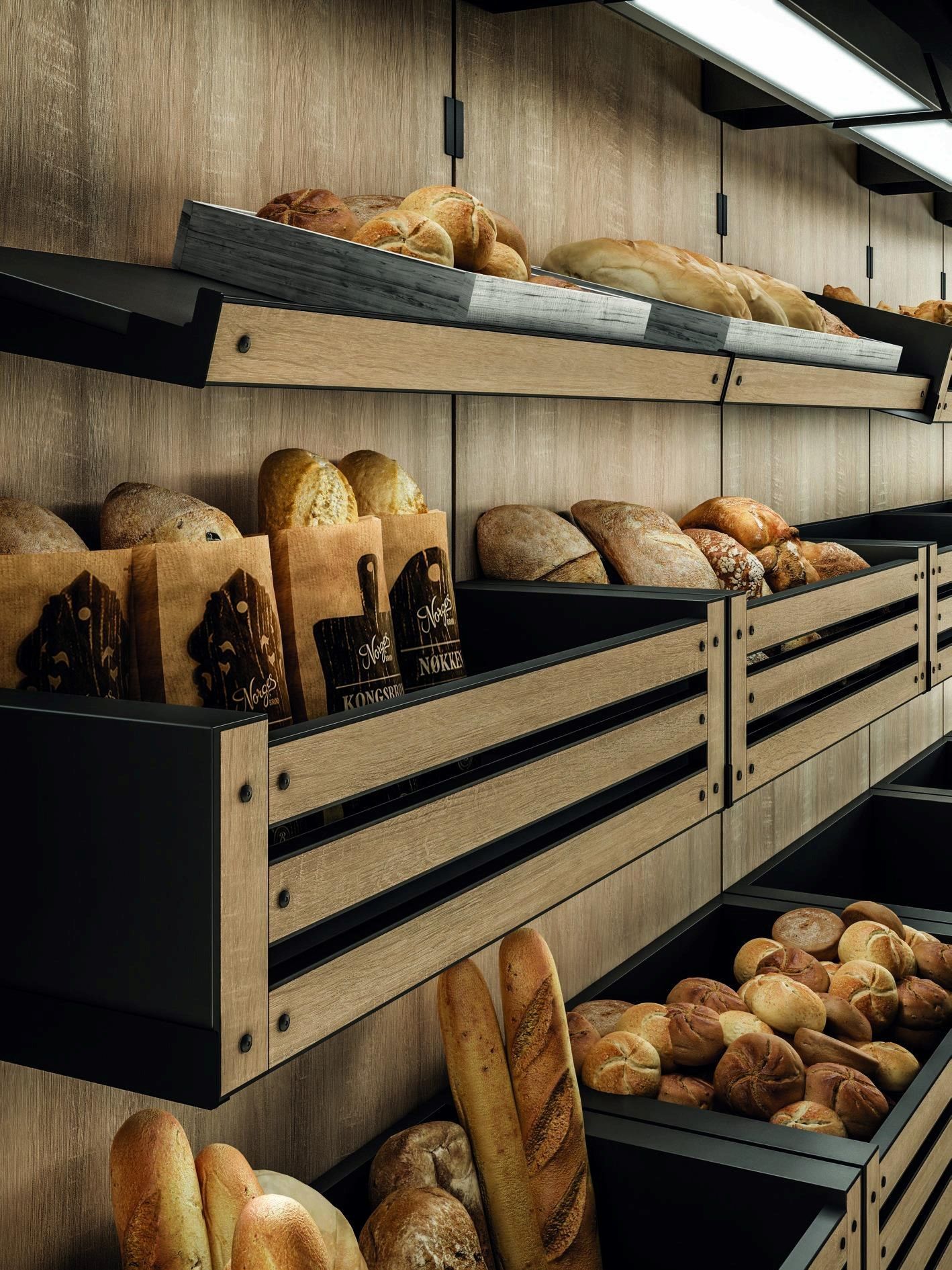 GENIUS | Sectional shelving unit Genius Collection By Frigomeccanica