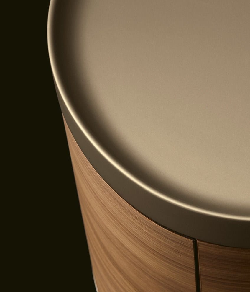 GENTLEMAN NIGHT | Bedside table Wooden bedside table with drawers By ...