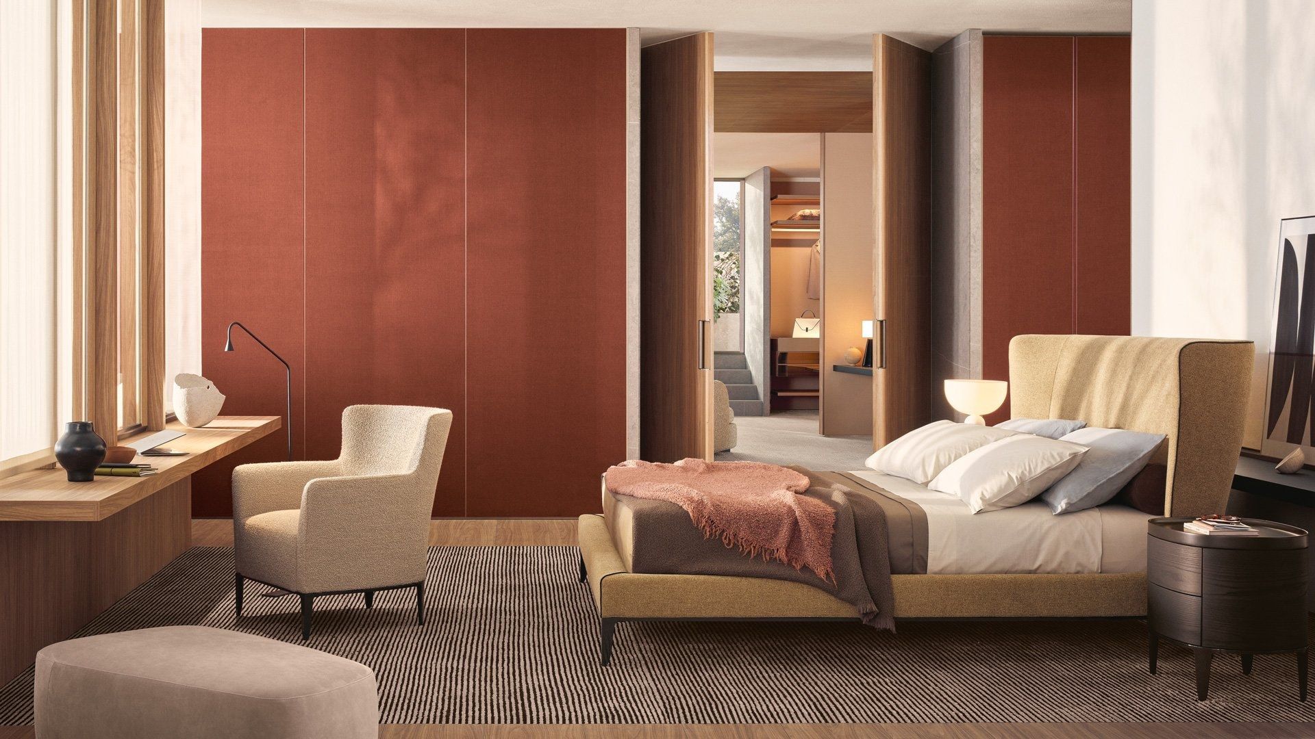 GENTLEMAN NIGHT | Bedside table Wooden bedside table with drawers By ...